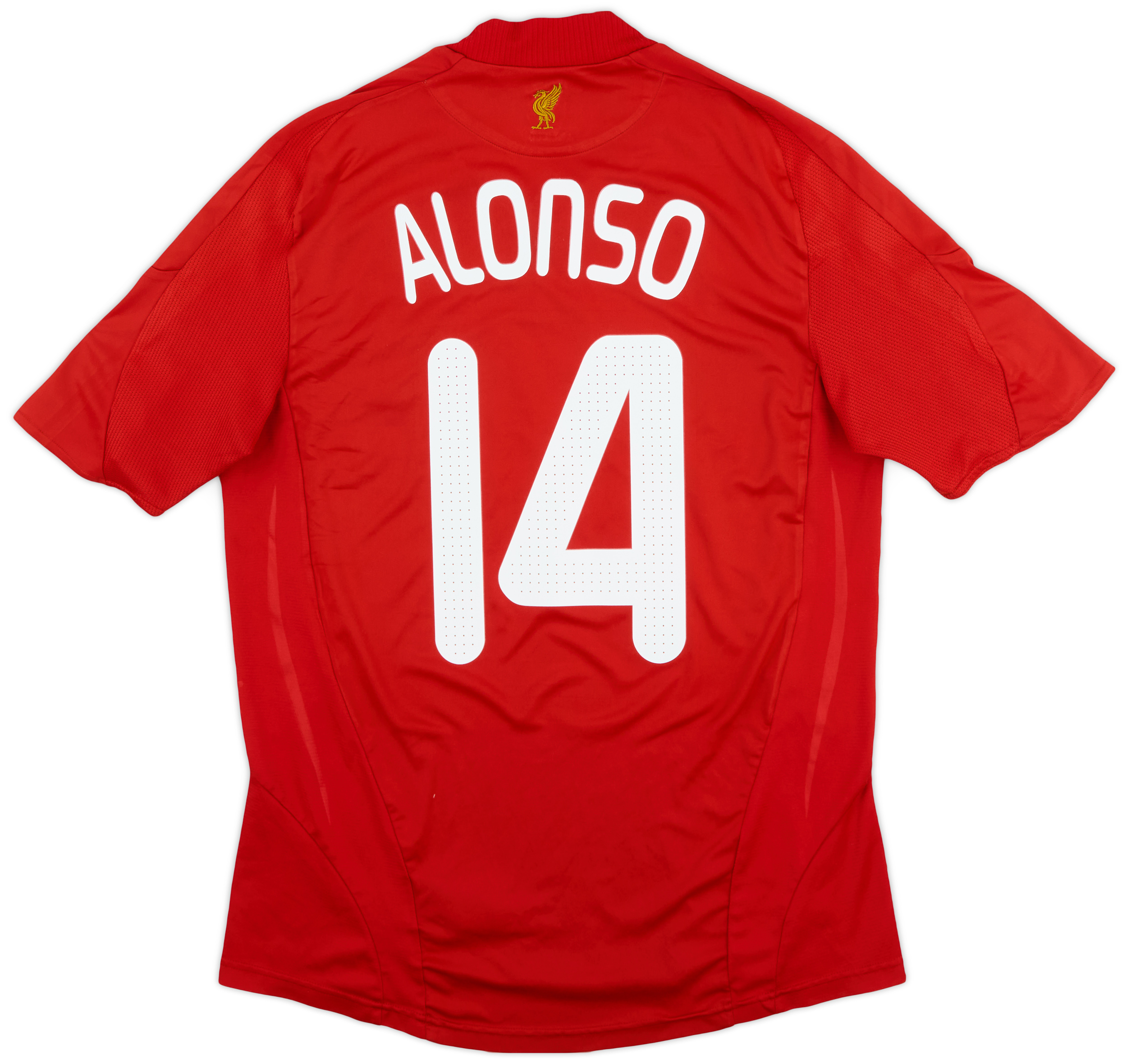 2008-10 Liverpool Home Shirt Alonso #14 - 5/10 - (M)