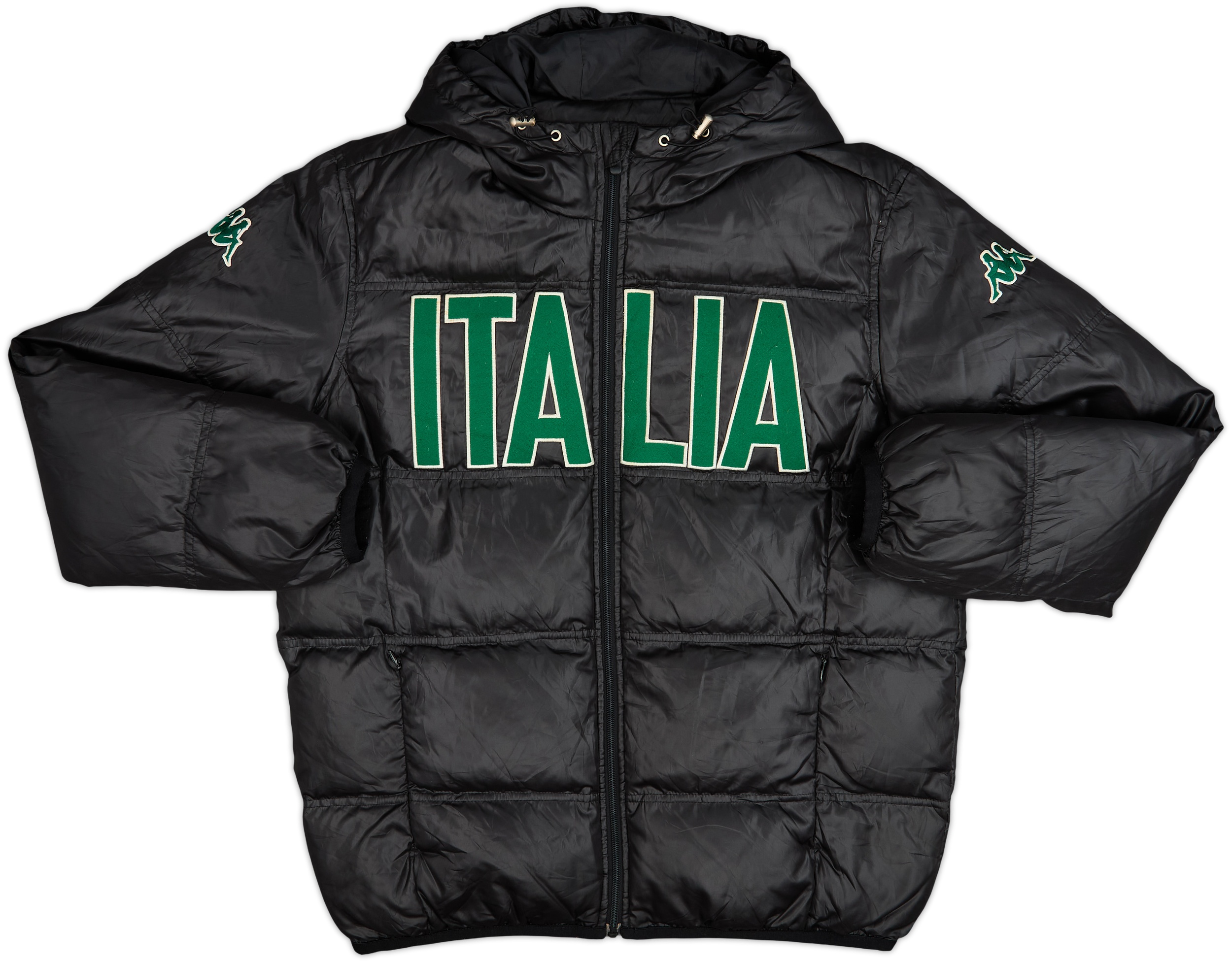 2002-03 Italy Kappa Padded Bench Coat - 6/10 - (L)