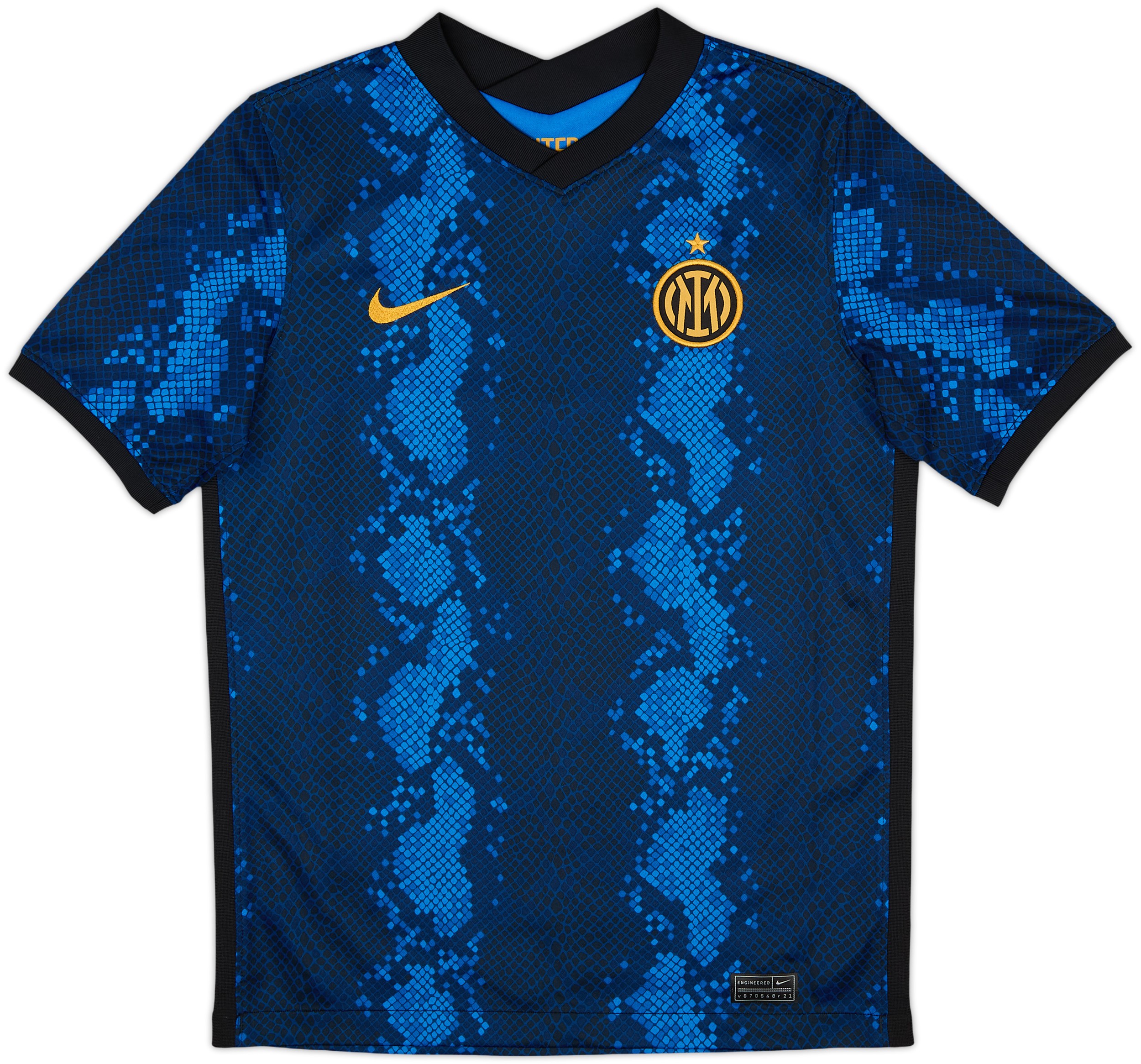 2021-22 Inter Milan Home Shirt - 10/10 - (L.Boys)