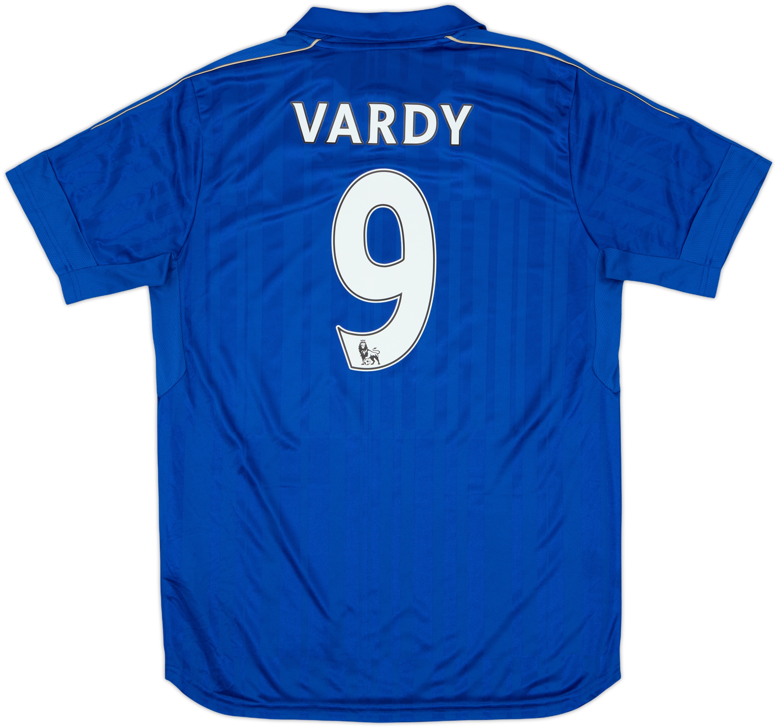 2016-17 Leicester Home Shirt Vardy #9 - 9/10 - (L)