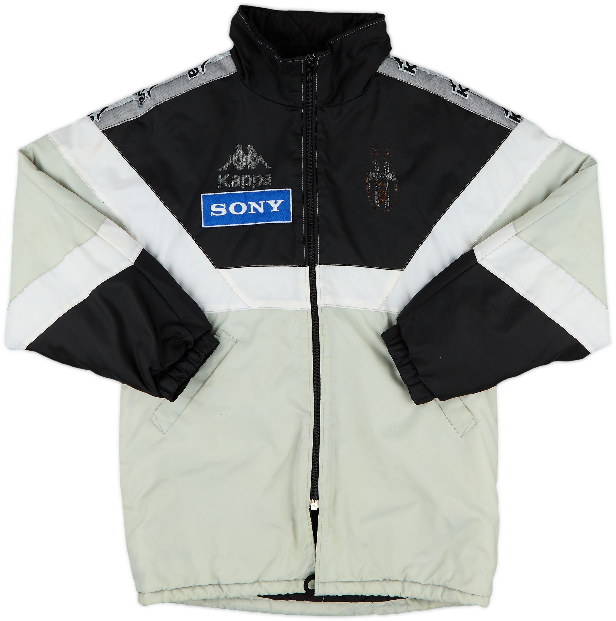 1997-98 Juventus Kappa Padded Bench Coat - 4/10 - (S.Boys)