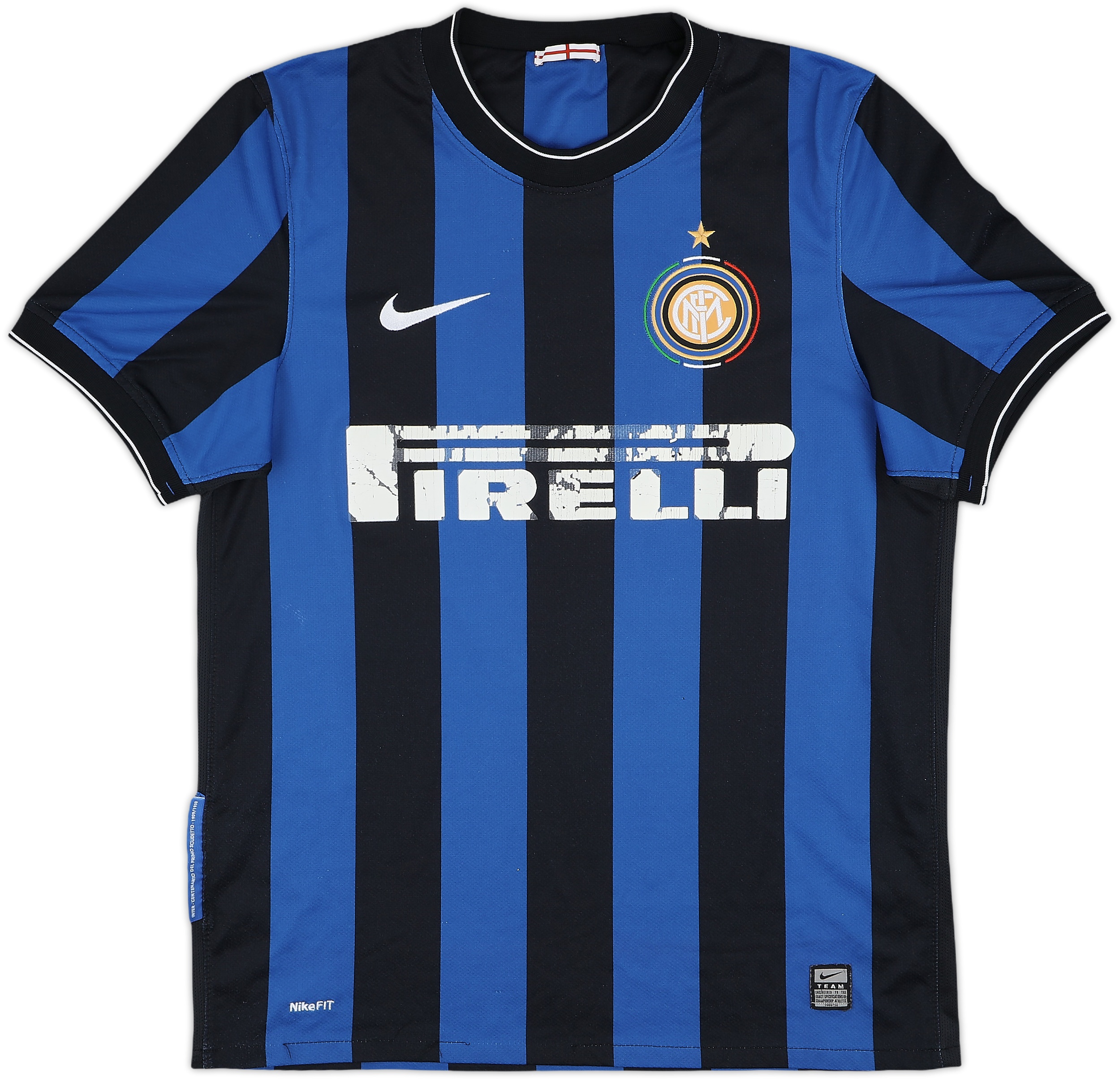 2009-10 Inter Milan Home Shirt - 4/10 - (M)