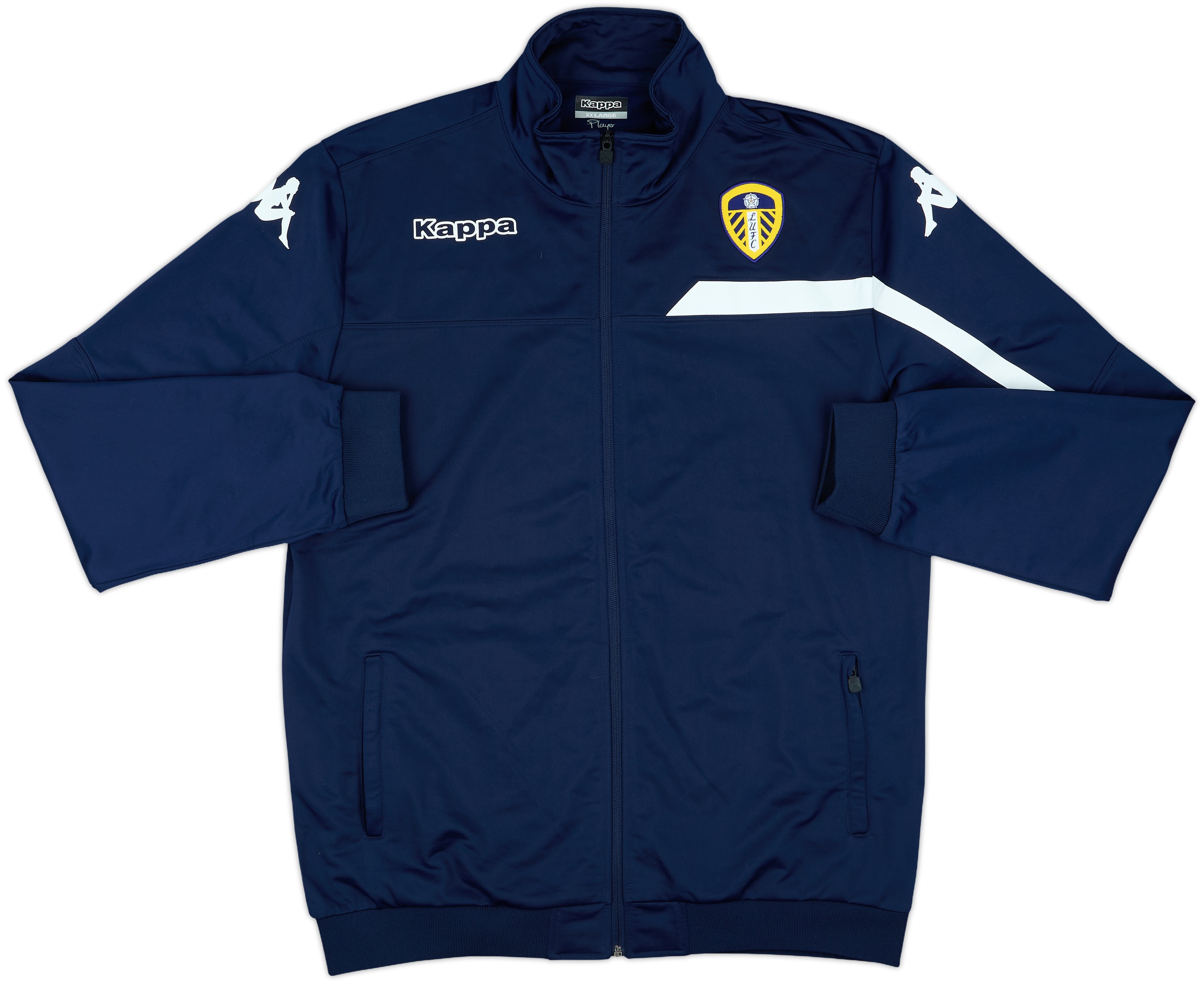 2015-16 Leeds United Kappa Track Jacket - 10/10 - (XXL)