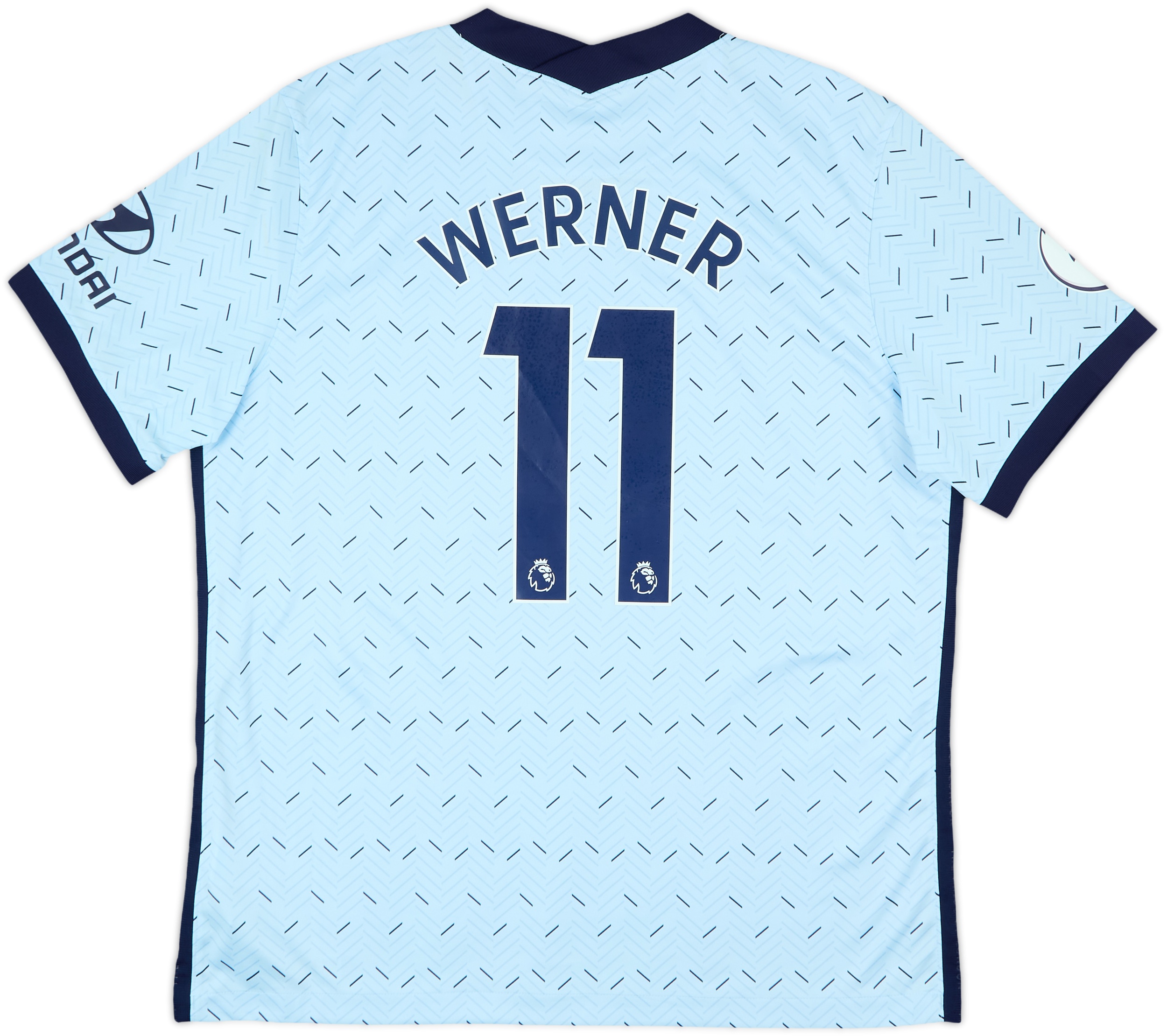 2020-21 Chelsea Away Shirt Werner #11 - 9/10 - (XL)