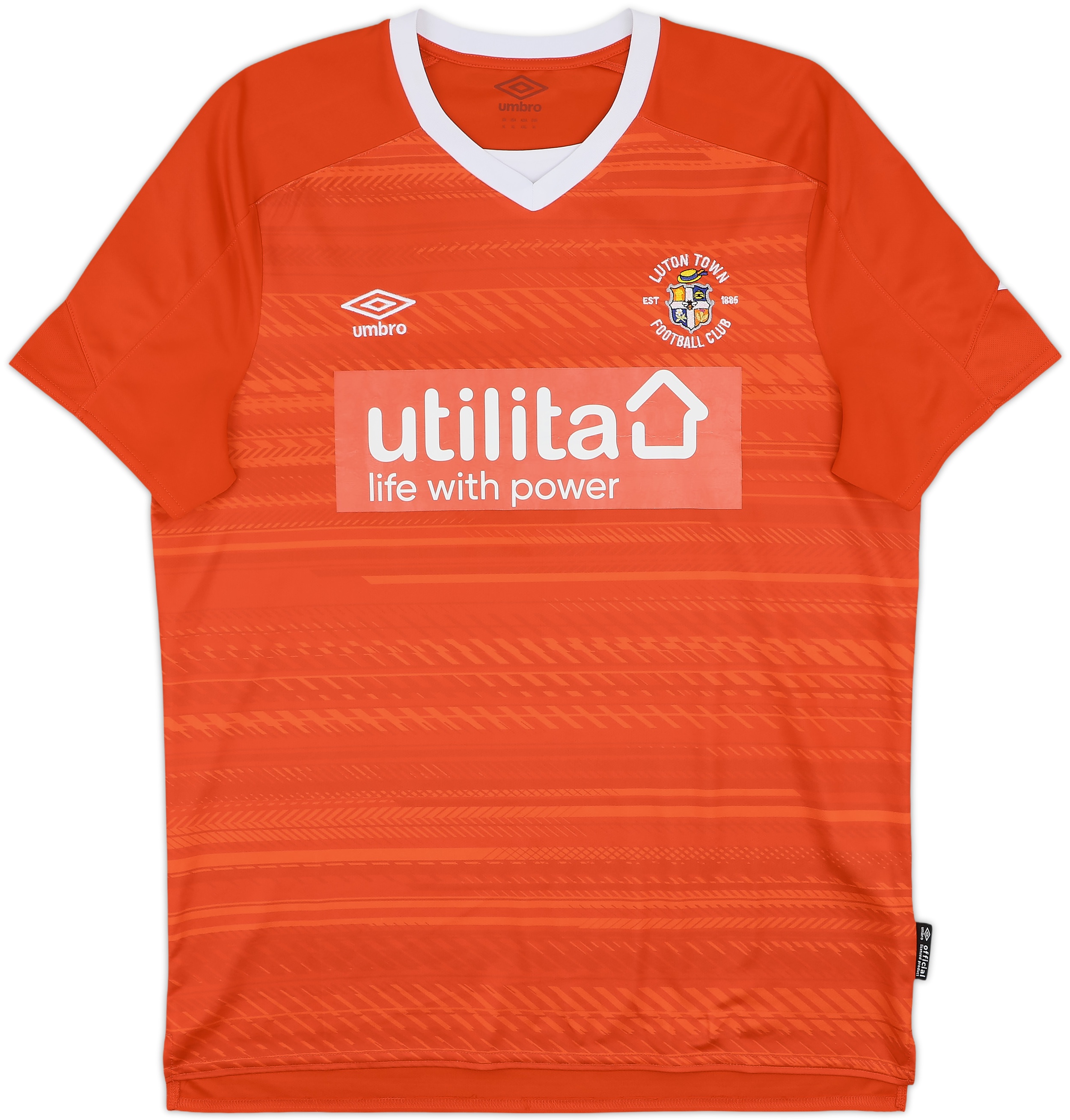 2021-22 Luton Home Shirt - 7/10 - (XL)