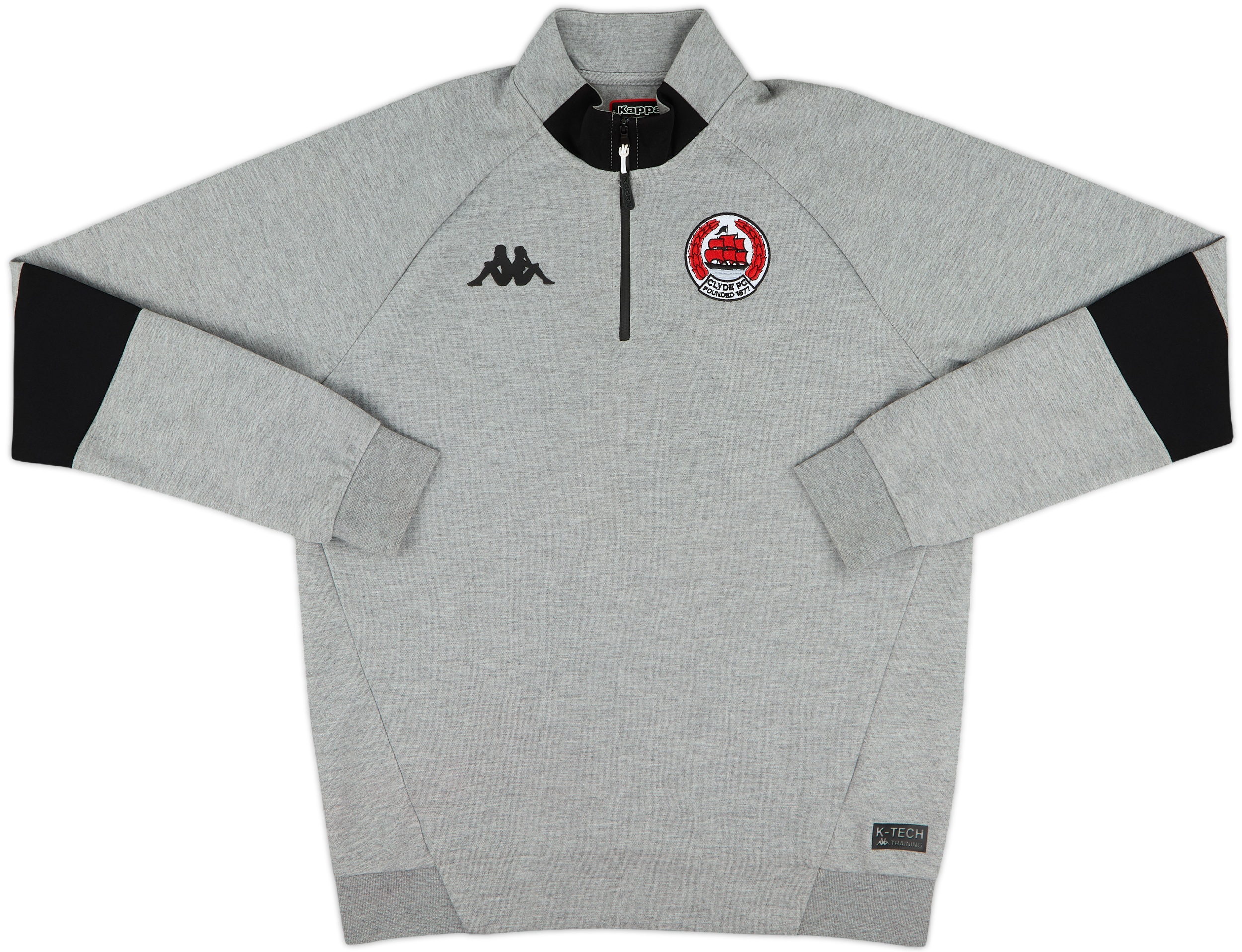 2018-19 Clyde Kappa 1/4 Zip Training Top - 10/10 - (M)