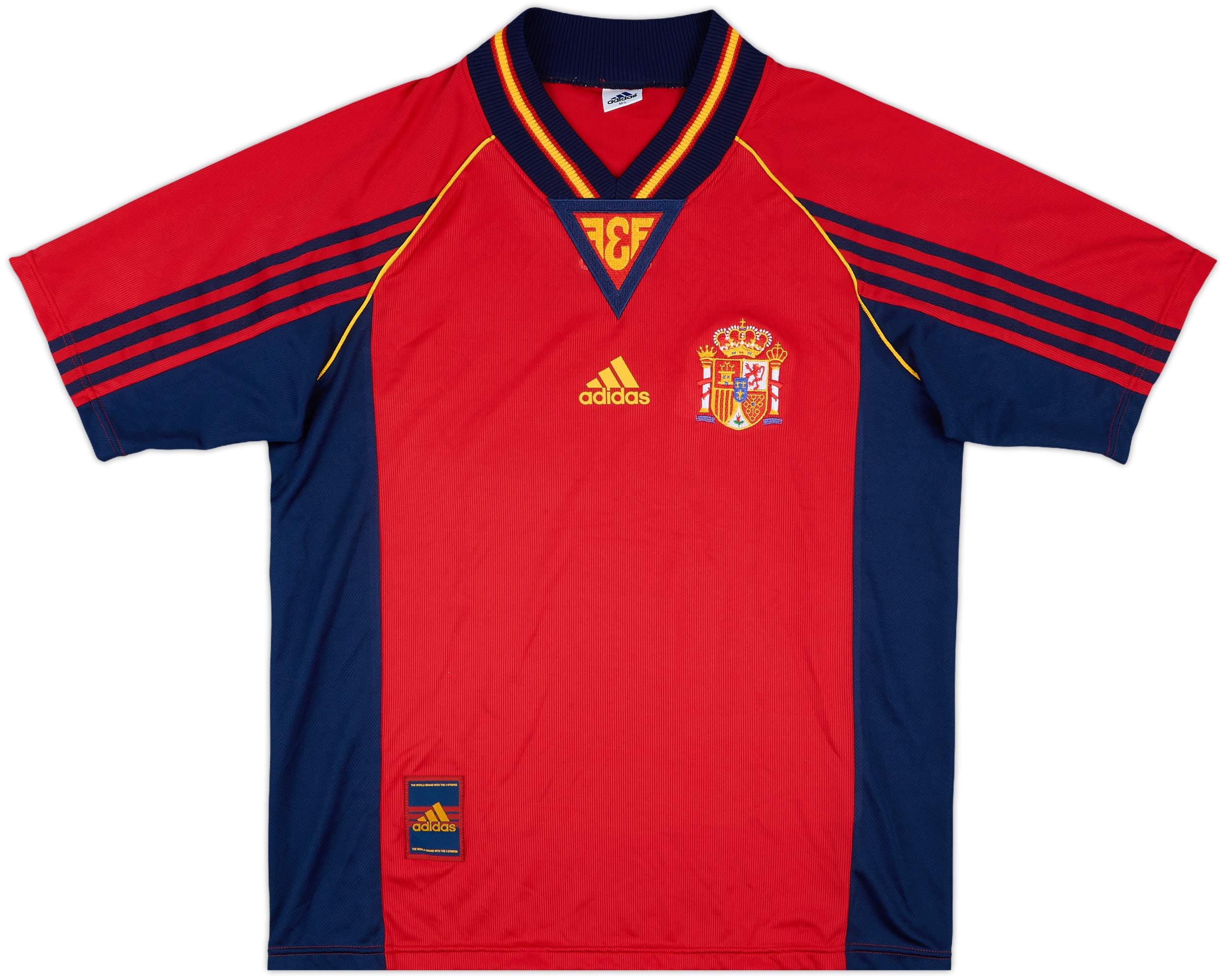 1998-99 Spain Home Shirt - 9/10 - (M/L)