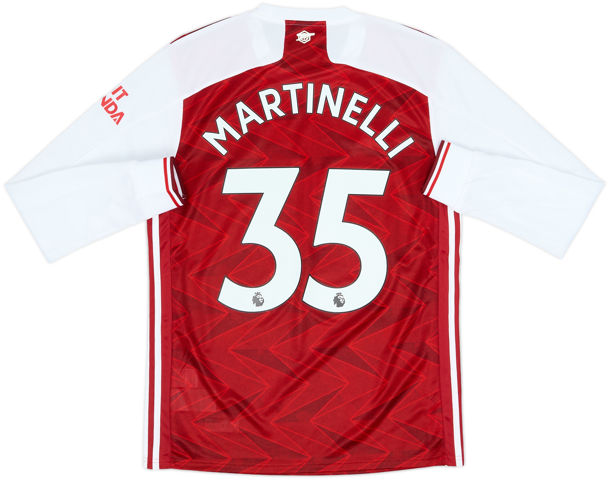 2020-21 Arsenal Home L/S Shirt Martinelli #35 (M)