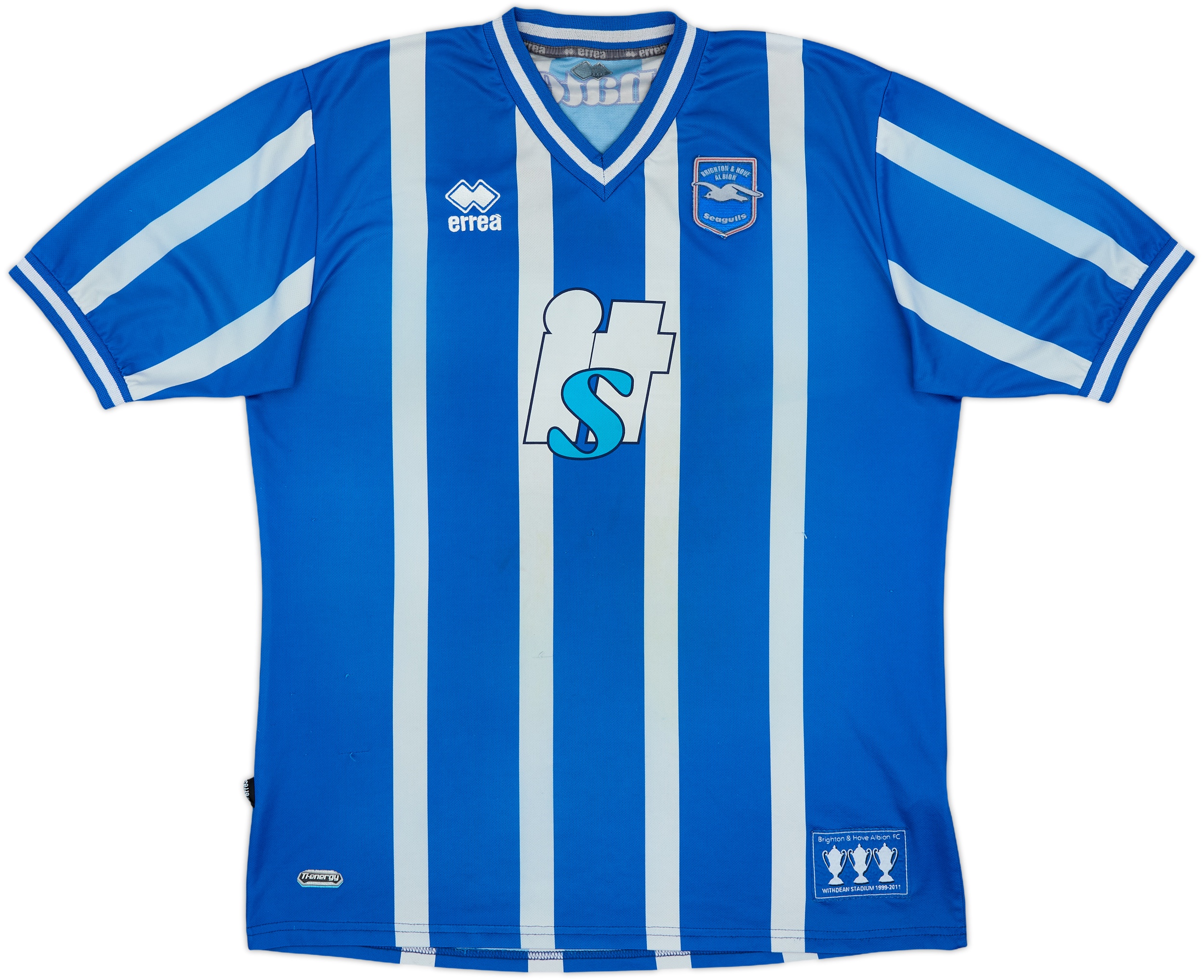 2010-11 Brighton Home Shirt - 4/10 - (3XL)