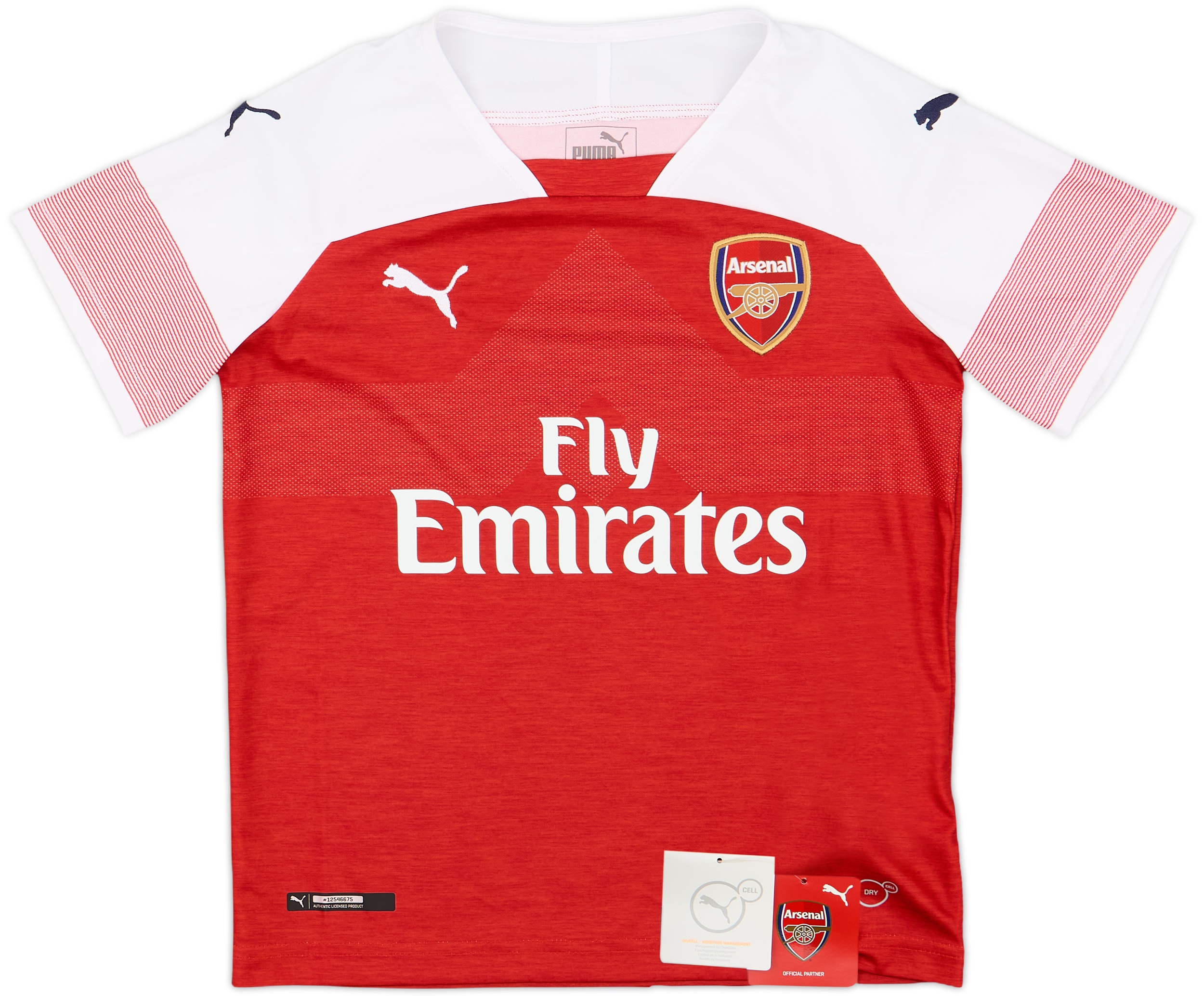 2018-19 Arsenal Home Shirt (S.Boys)