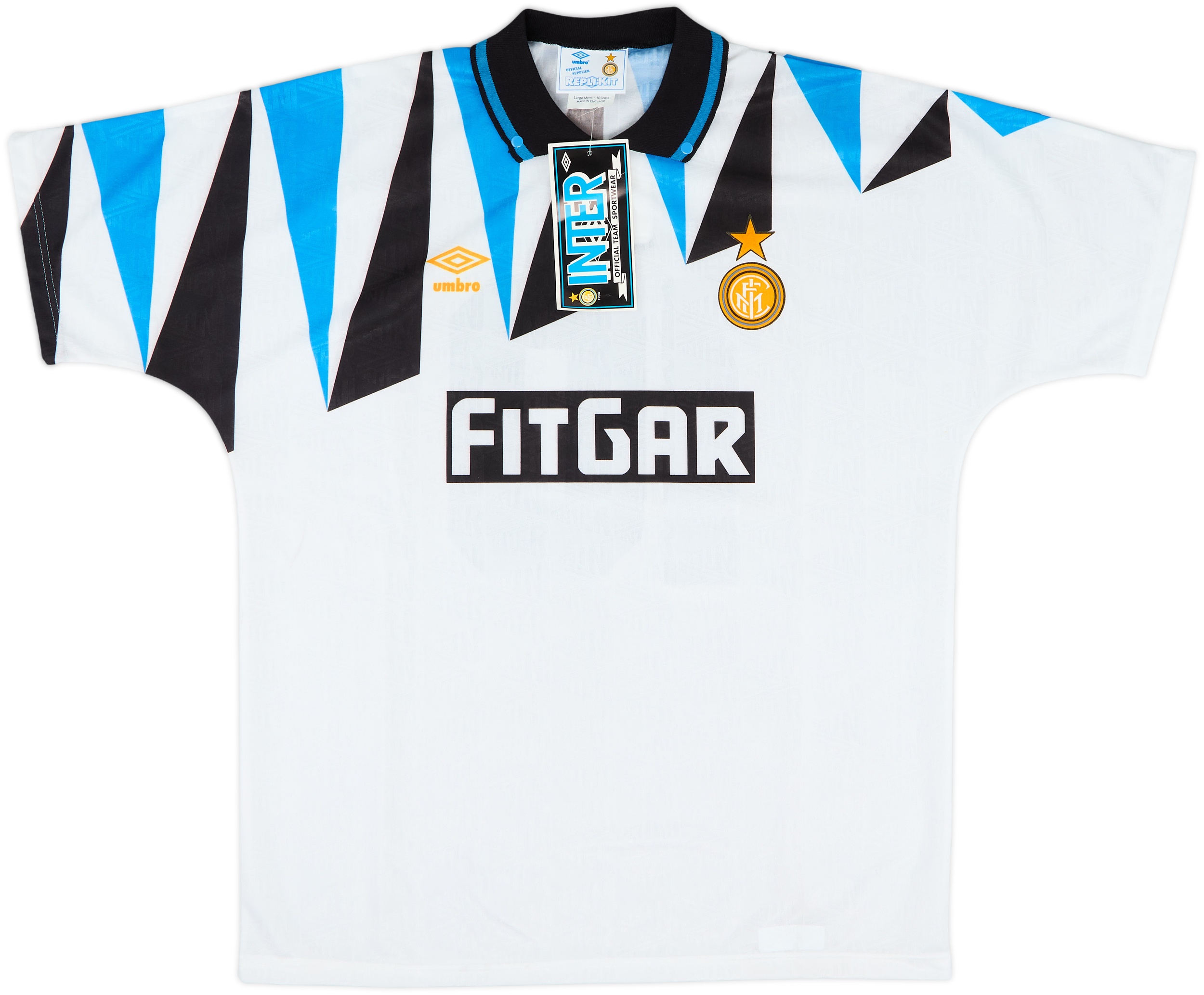 1991-92 Inter Milan Away Shirt #10 (L)