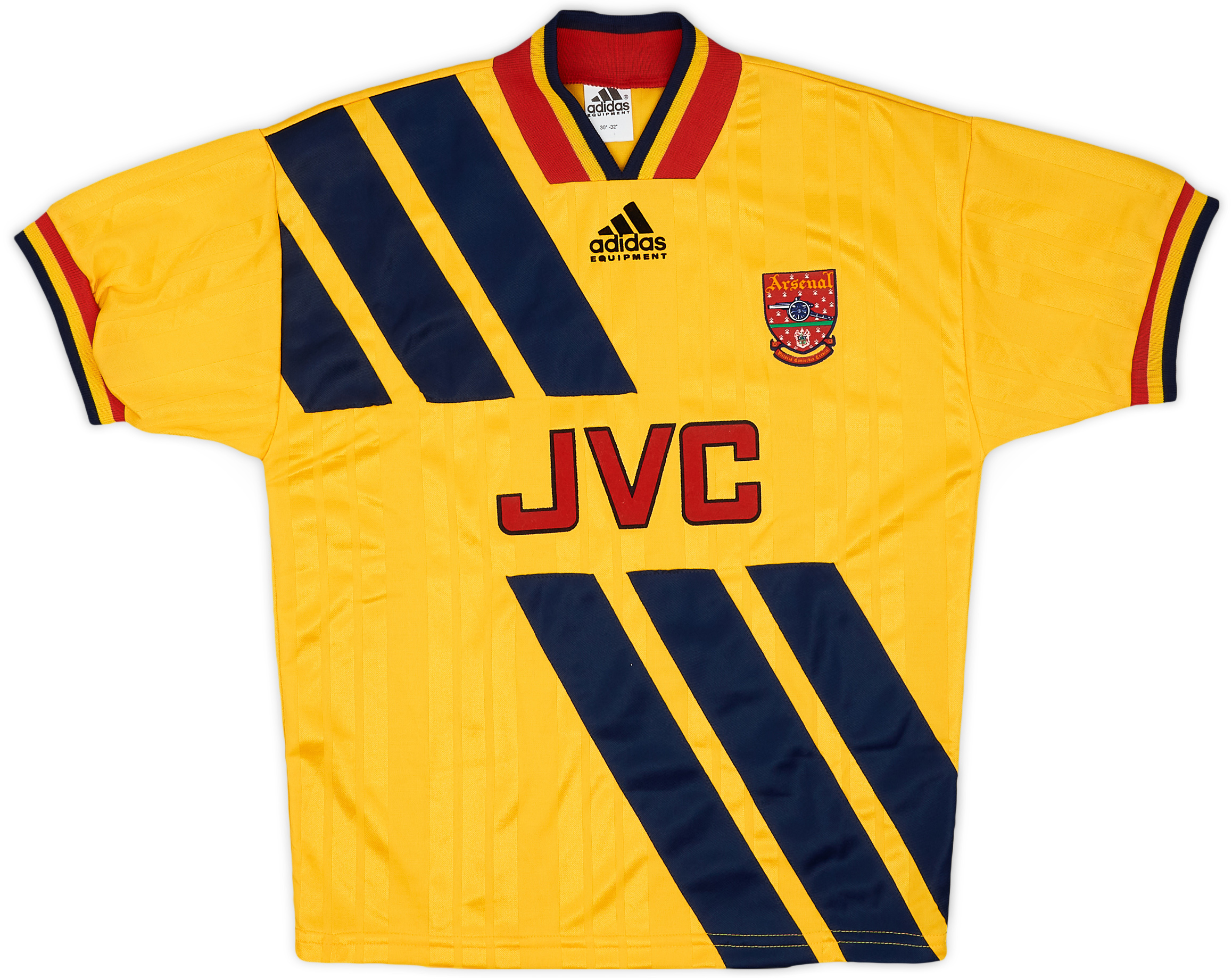 1993-94 Arsenal Away Shirt - 9/10 - (M.Boys)