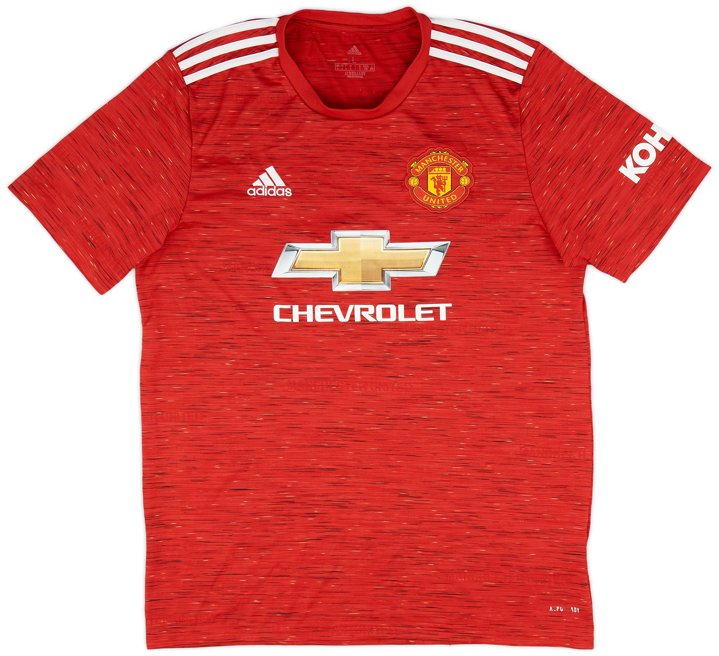 2020-21 Manchester United Home Shirt - 6/10 - (L)