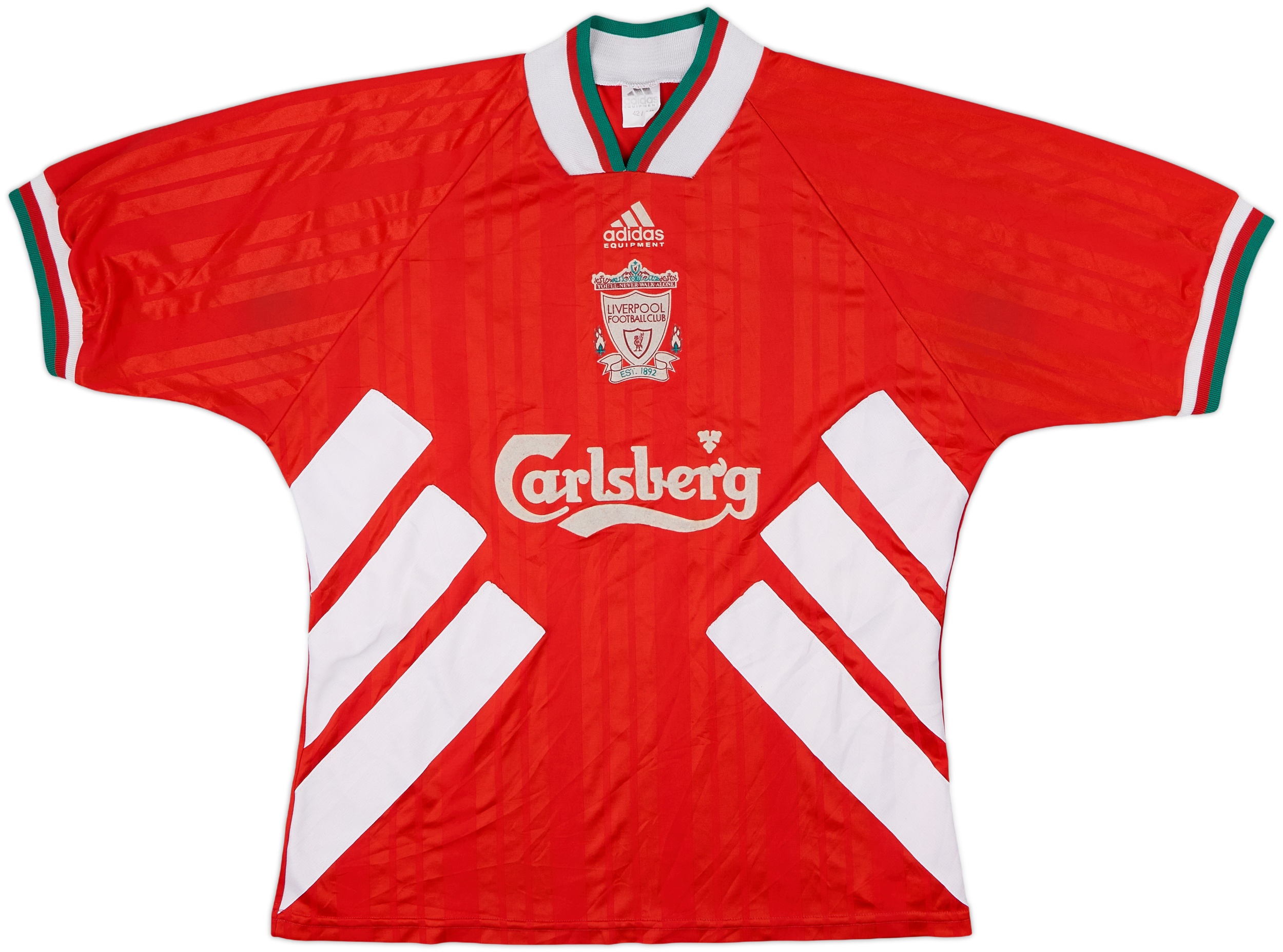 1993-95 Liverpool Home Shirt - 7/10 - (L)