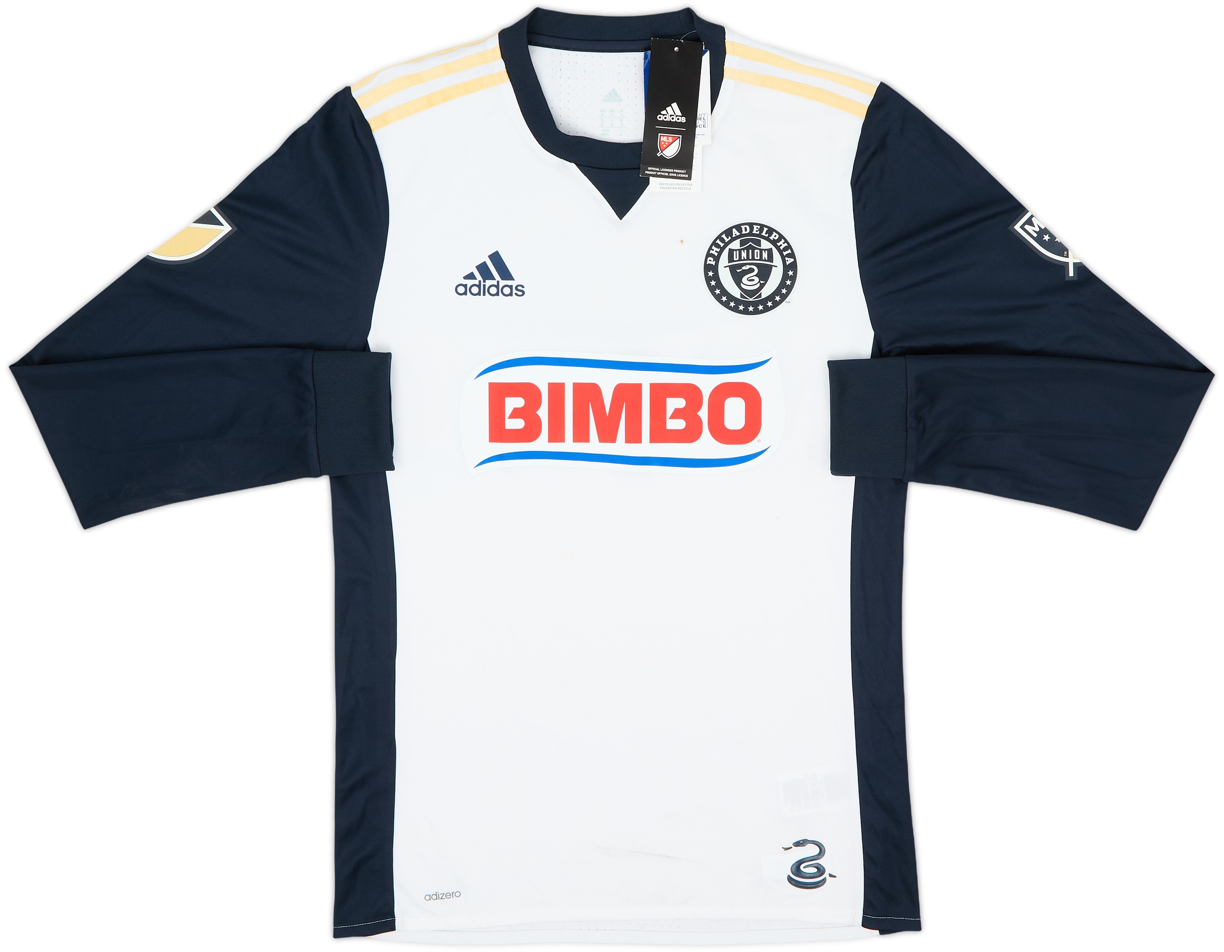 2018 Philadelphia Union Authentic Away L/S Shirt (M)