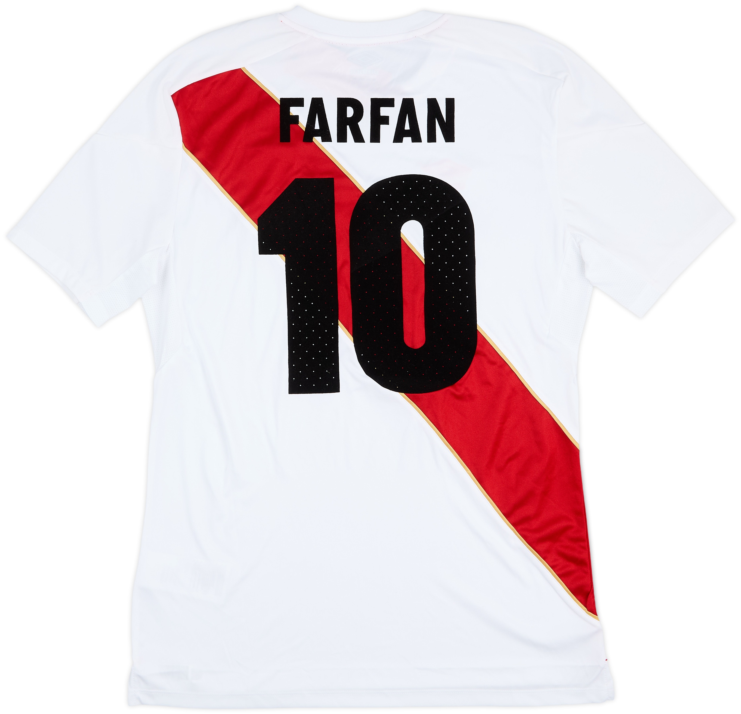 2018 Peru Home Shirt Farfan #10 (L)