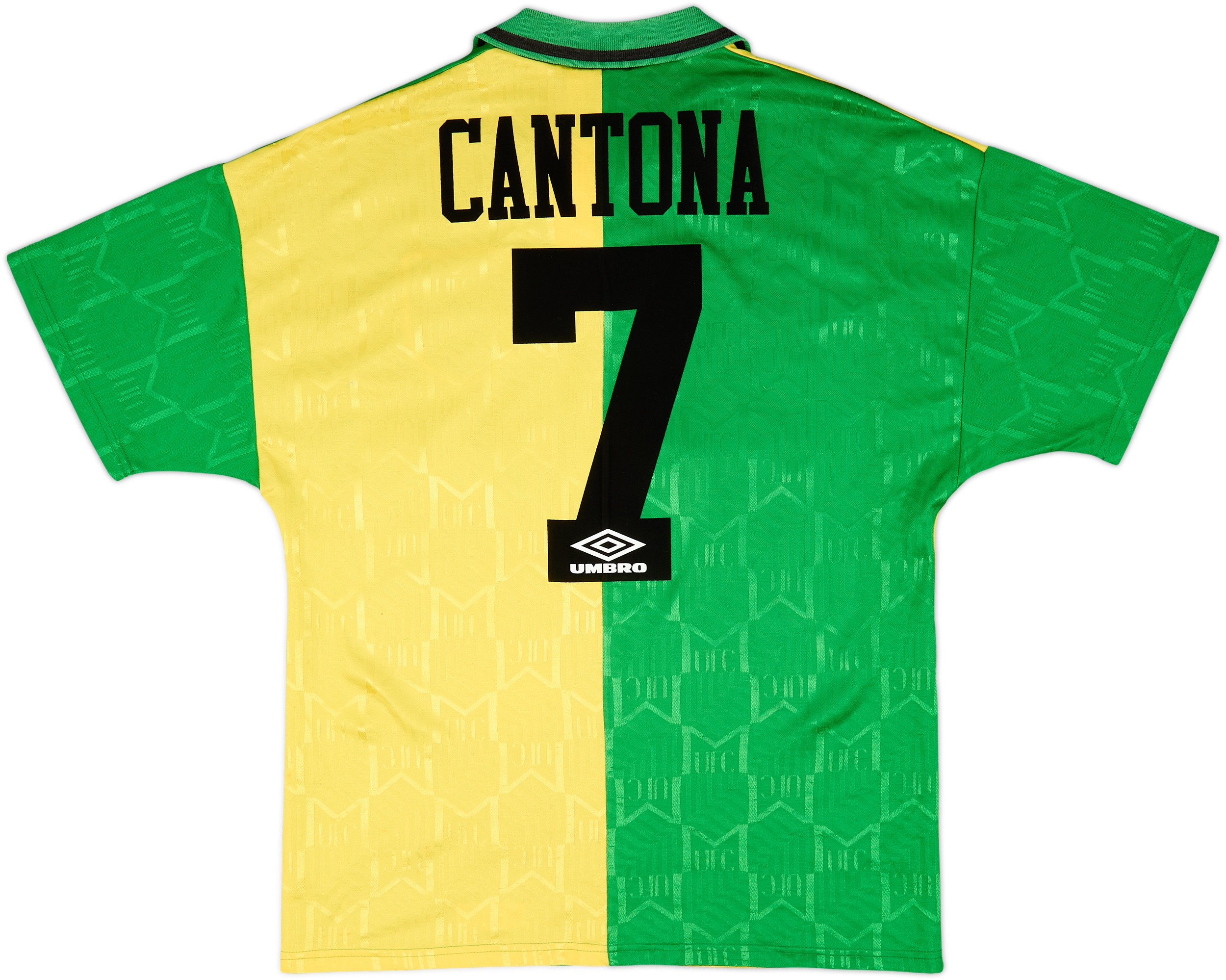 1992-94 Manchester United Third Shirt Cantona #7 - 8/10 - (M)