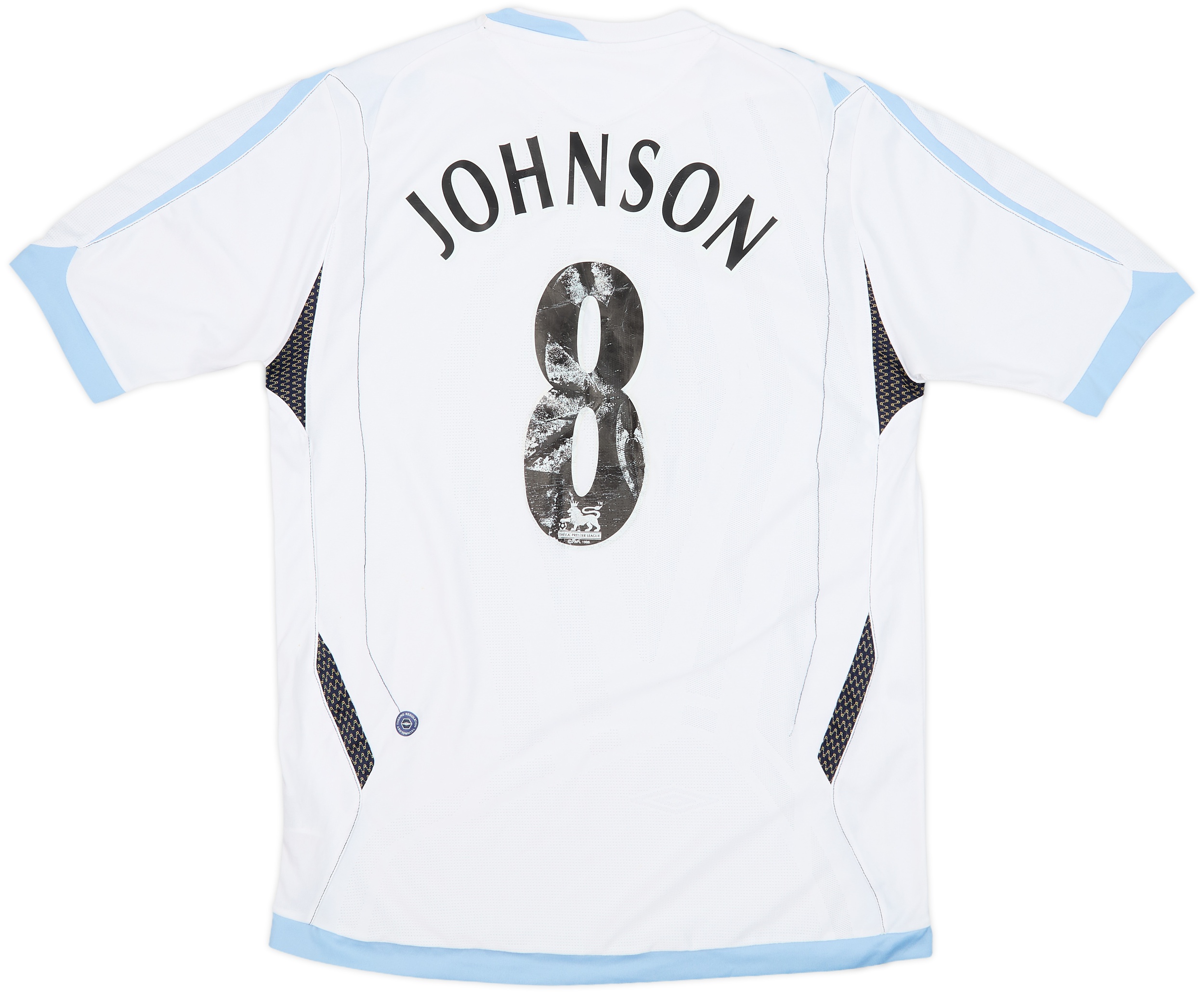 2006-07 Everton Away Shirt Johnson #8- 5/10 - (M)