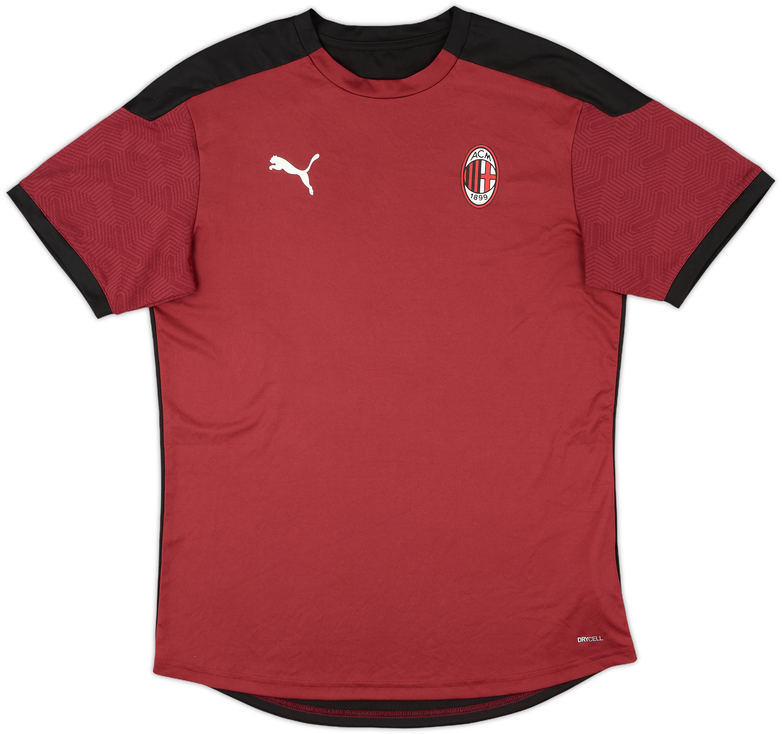 2020-21 AC Milan Puma Training Shirt - 9/10 - (L)