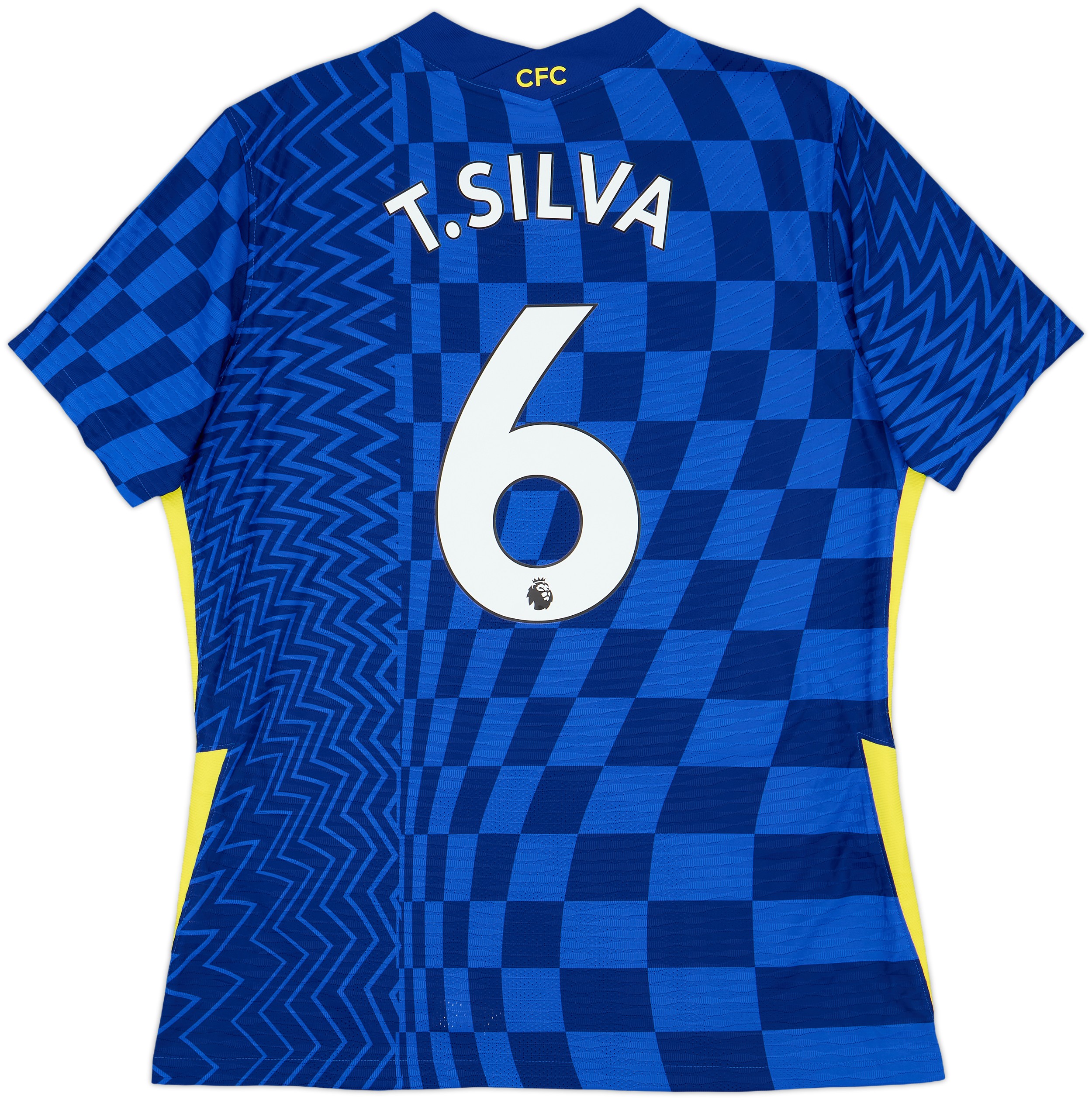 2021-22 Chelsea Authentic Home Shirt T.Silva #6 - 10/10 - (XL)