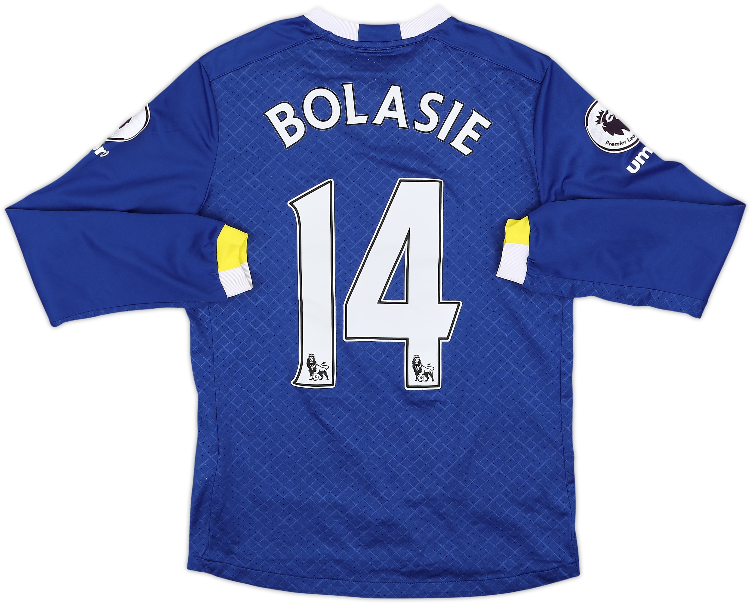 2016-17 Everton Home L/S Shirt Bolasie #14 - 9/10 - (L.Boys)
