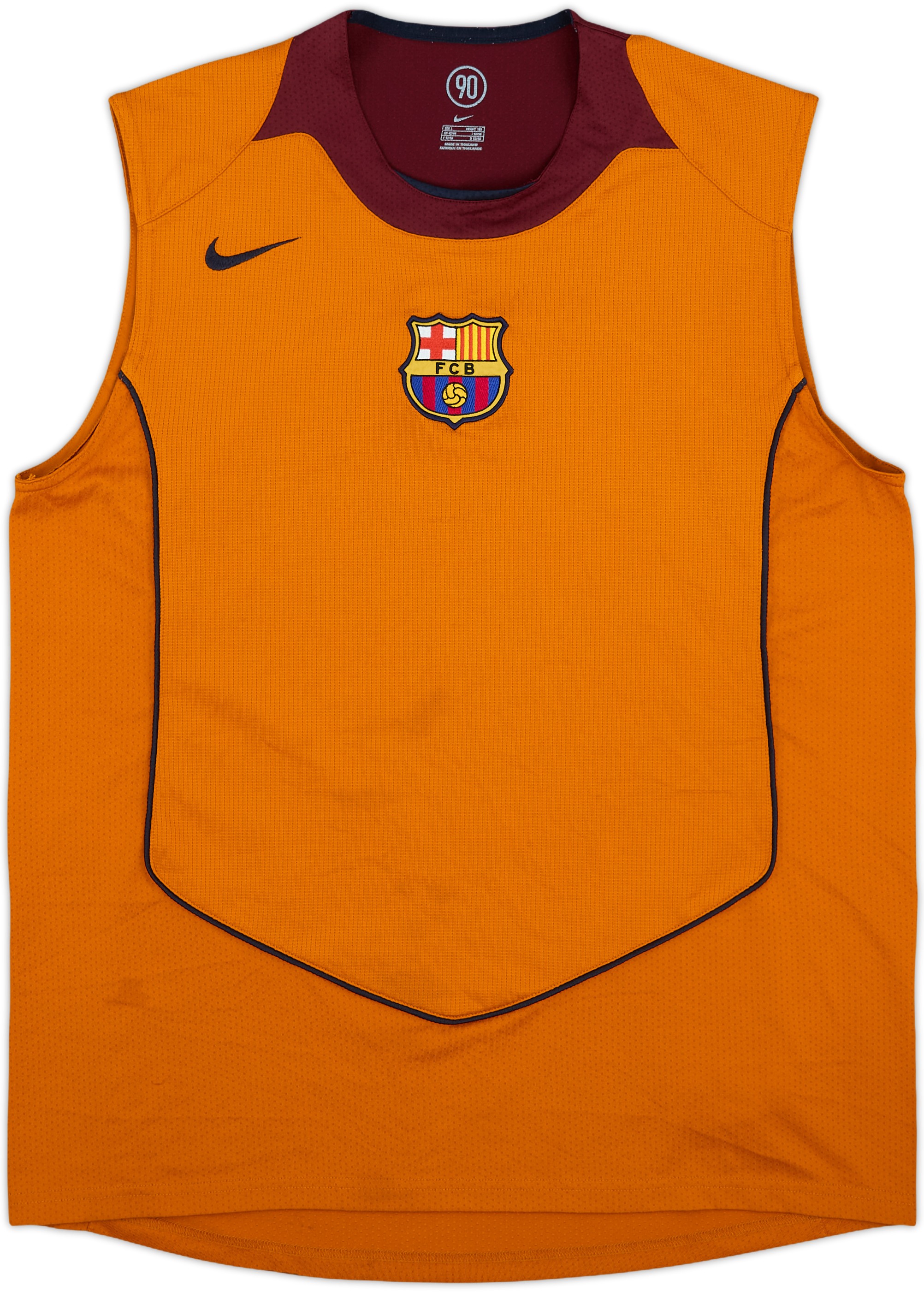 2004-05 Barcelona Nike Training Vest - 8/10 - (L)