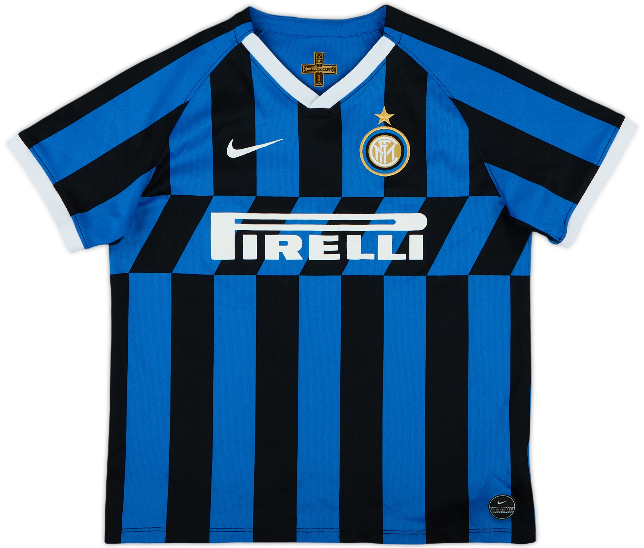 2019-20 Inter Milan Home Shirt - 9/10 - (7-8 Years)