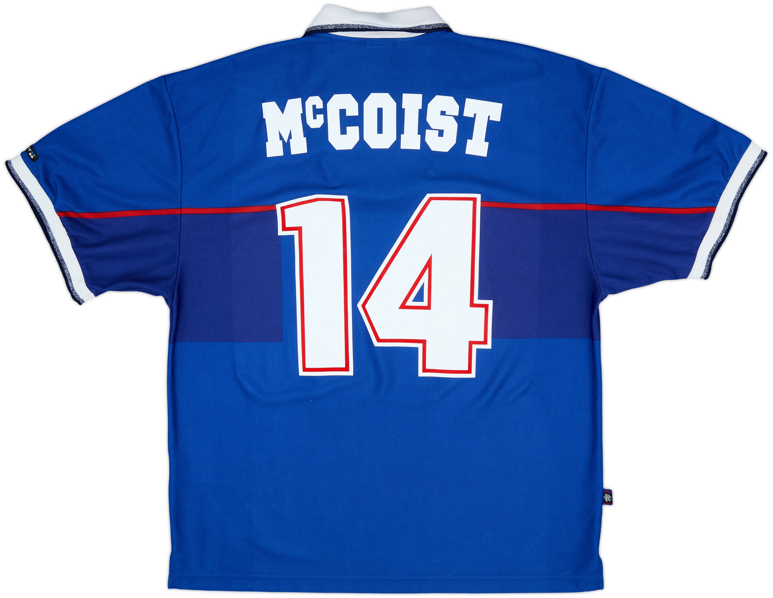 1997-99 Rangers Home Shirt McCoist #14 - 9/10 - (XL)
