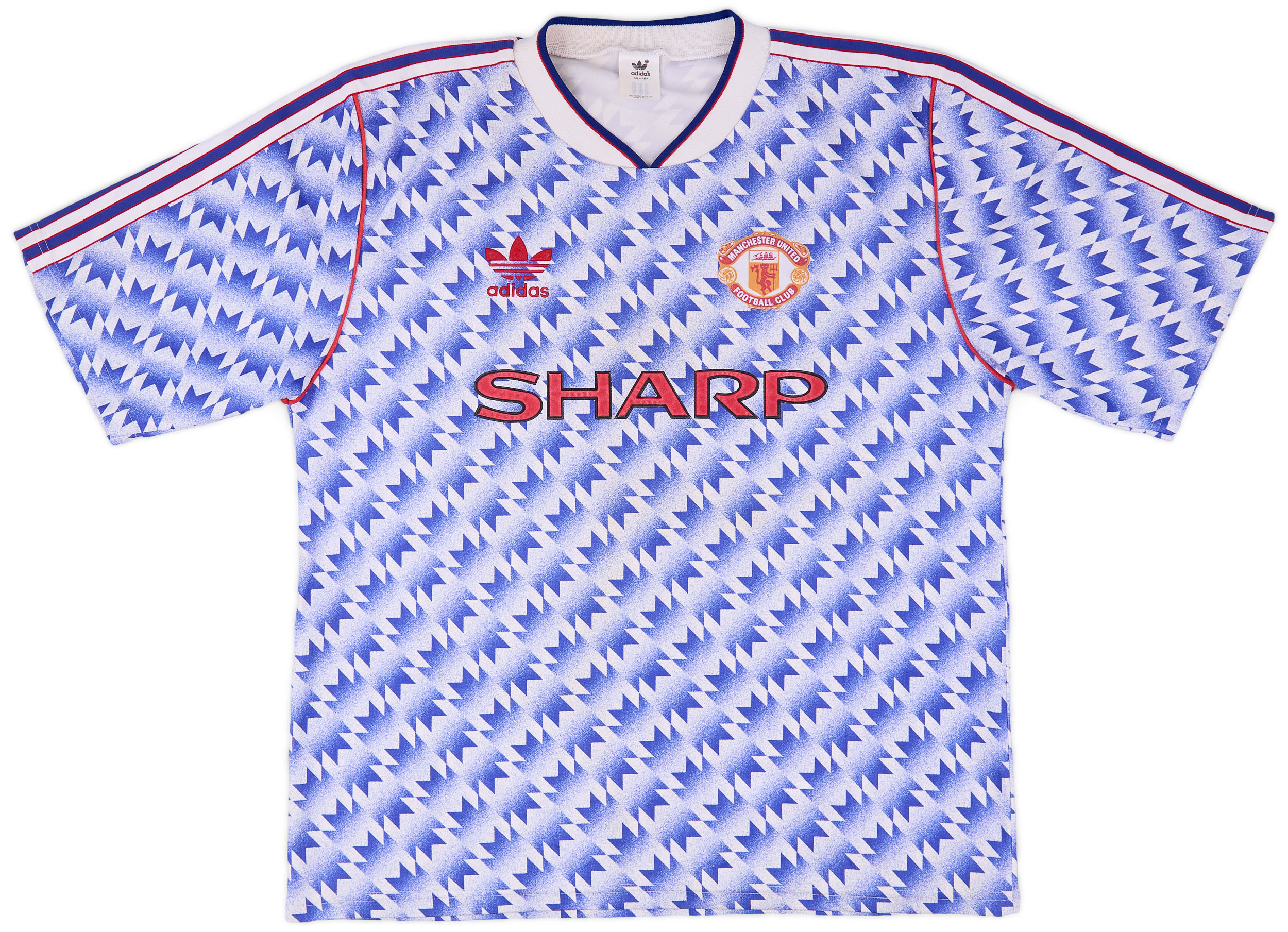 1990-92 Manchester United Away Shirt #9 - 8/10 - (L/XL)