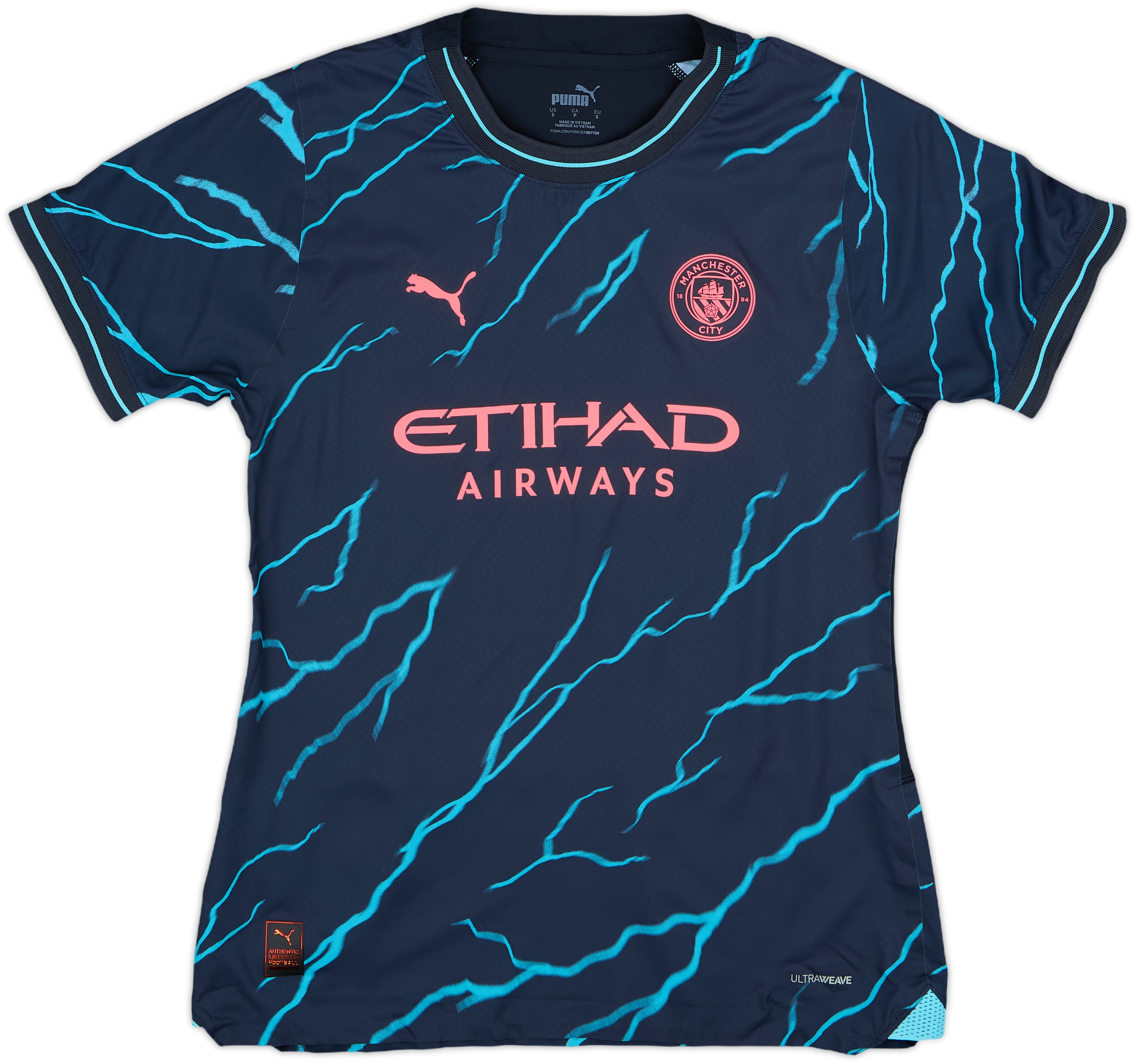 2023-24 Manchester City Authentic Third Shirt Haaland #9 - 9/10 ...