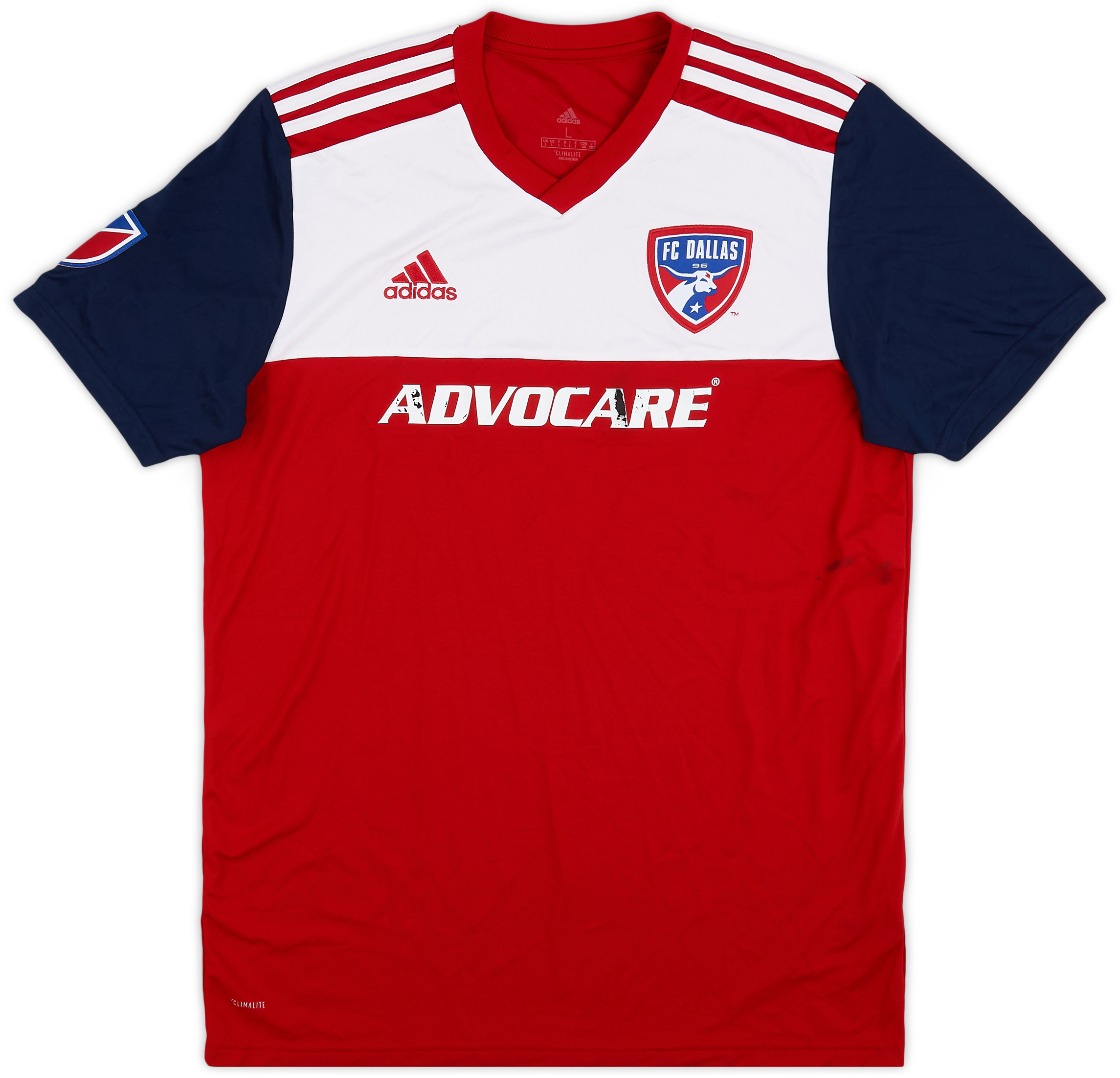 2018-19 FC Dallas Home Shirt - 5/10 - (L)