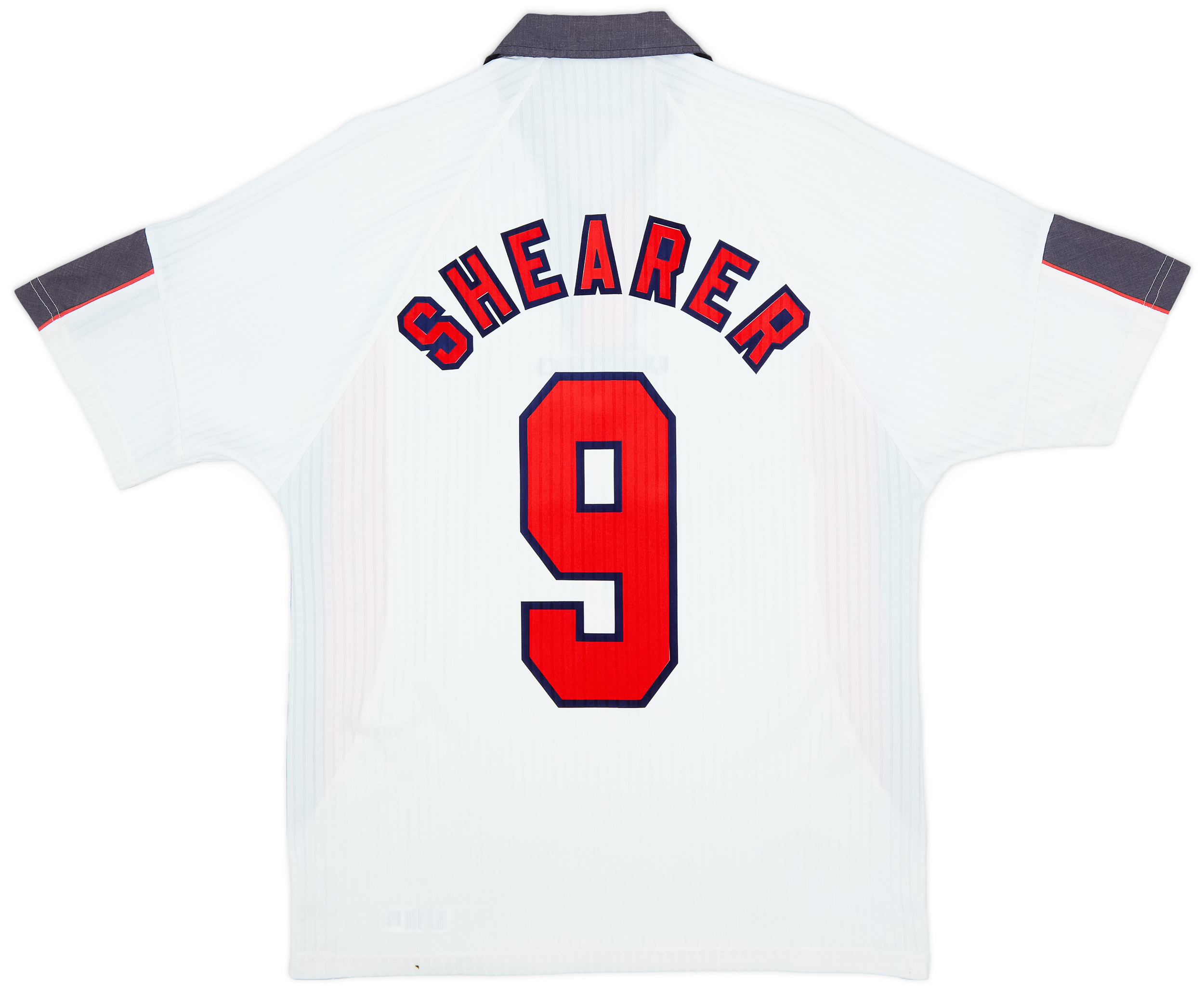 1997-99 England Home Shirt Shearer #9 - 5/10 - (M)