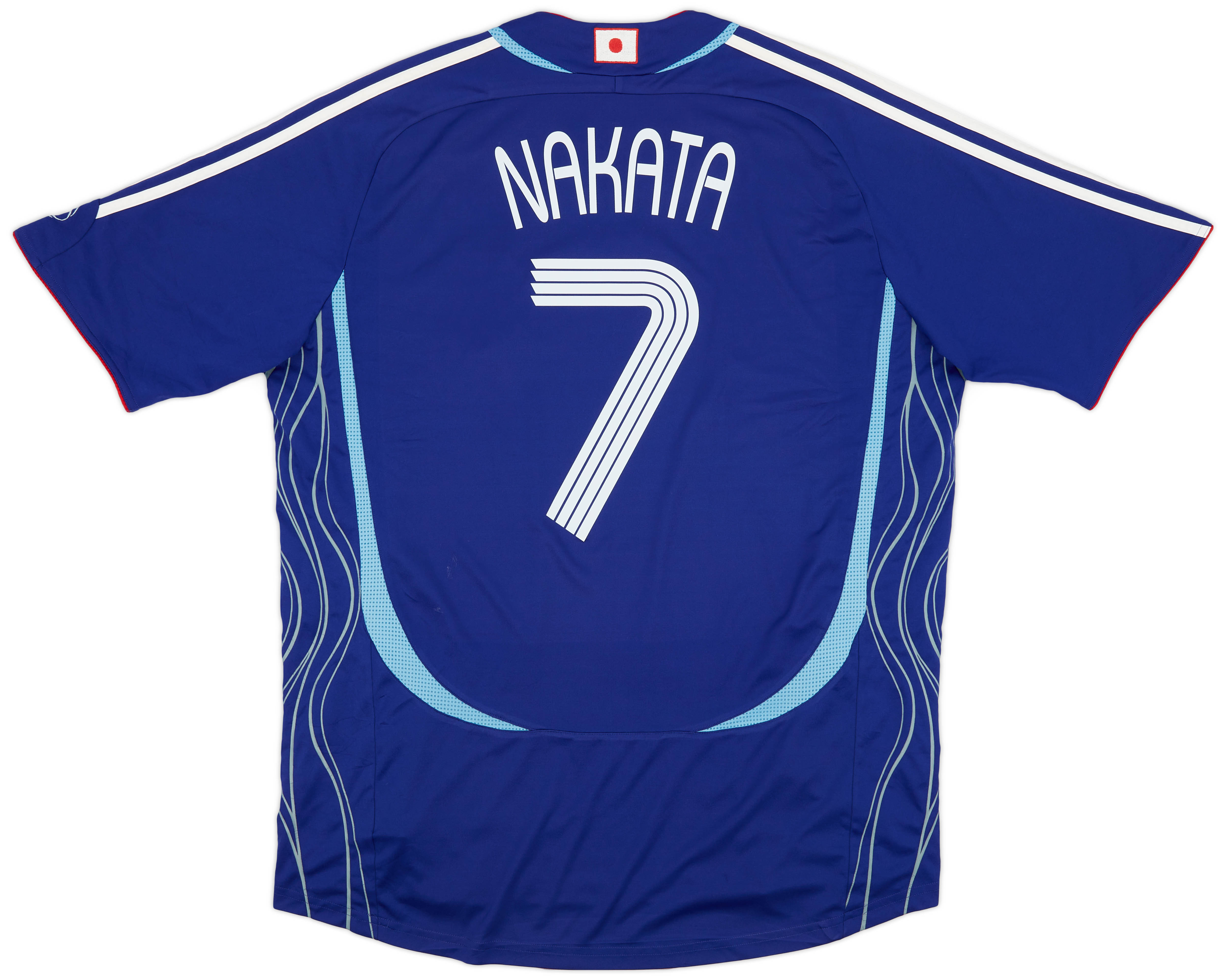 2006-08 Japan Home Shirt Nakata #7 - 7/10 - (XL)