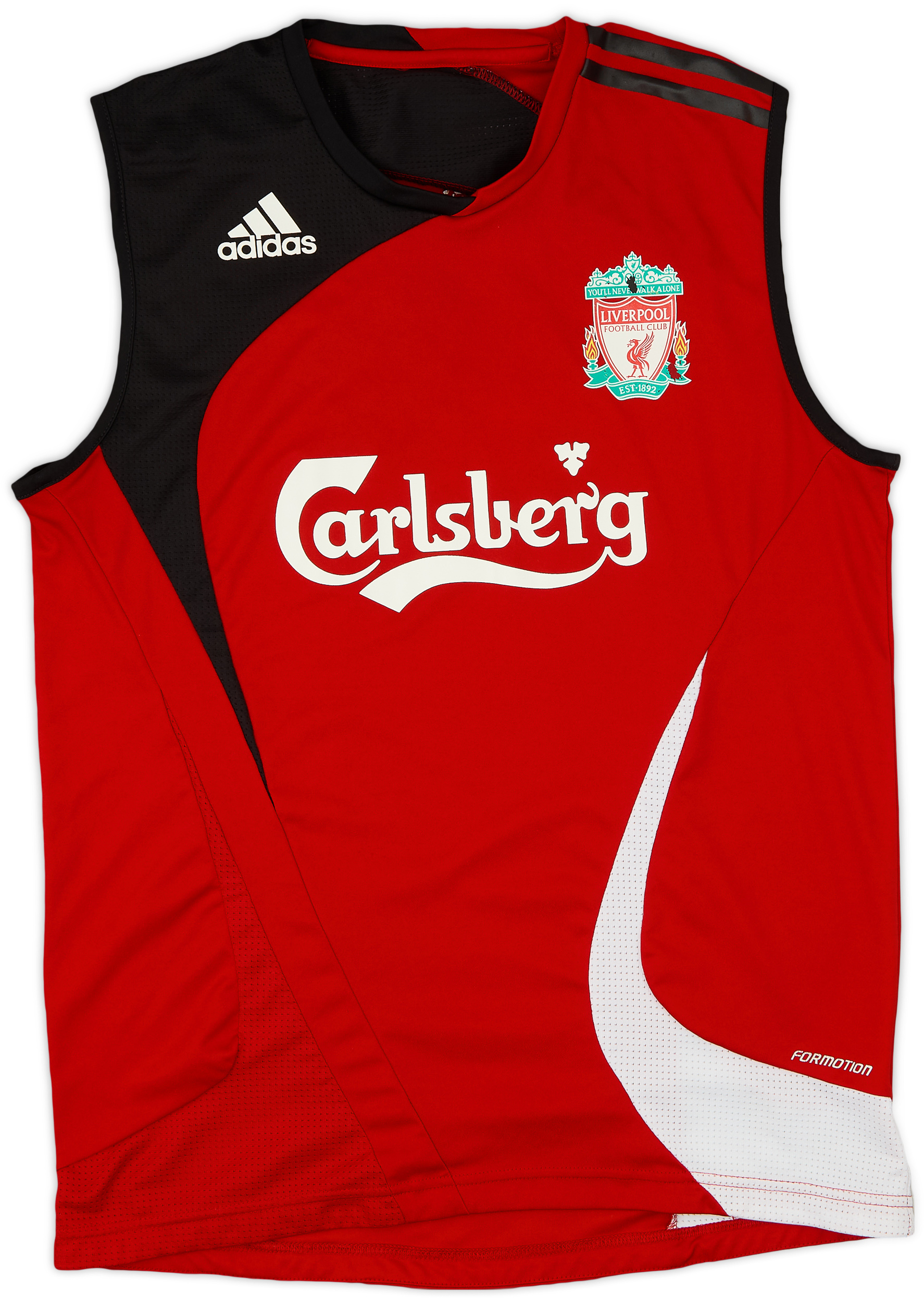 2007-08 Liverpool adidas Formotion Training Vest - 8/10 - (M)