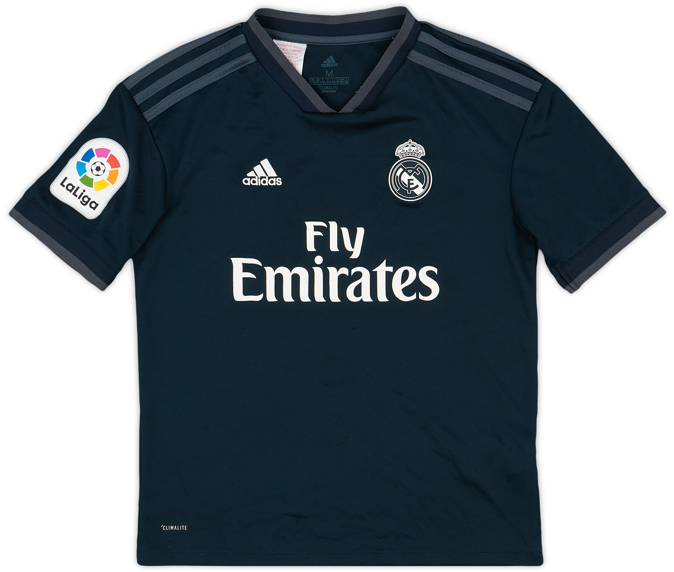 2018-19 Real Madrid Away Shirt - 8/10 - (M.Boys)