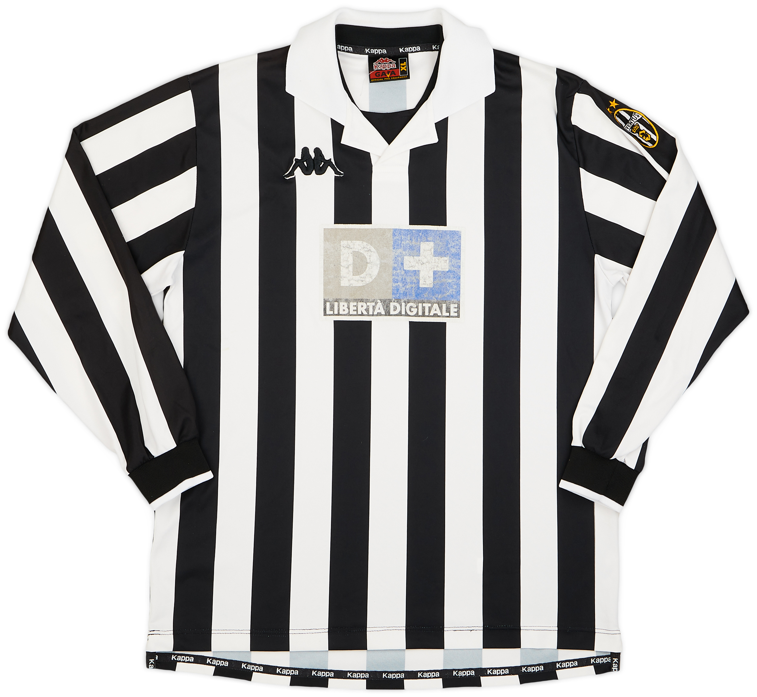 1998-99 Juventus Home L/S Shirt - 5/10 - (XL)