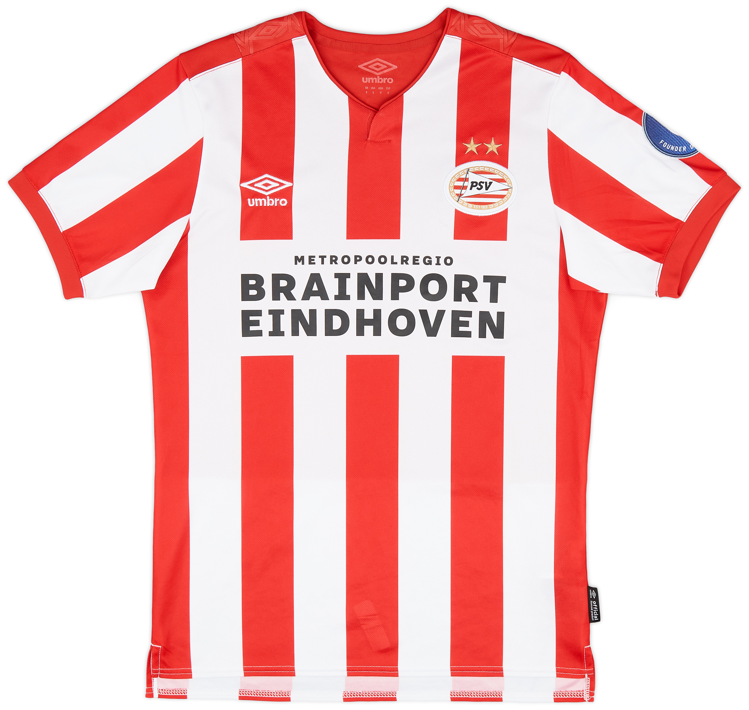 2019-20 PSV Home Shirt - 9/10 - (S)