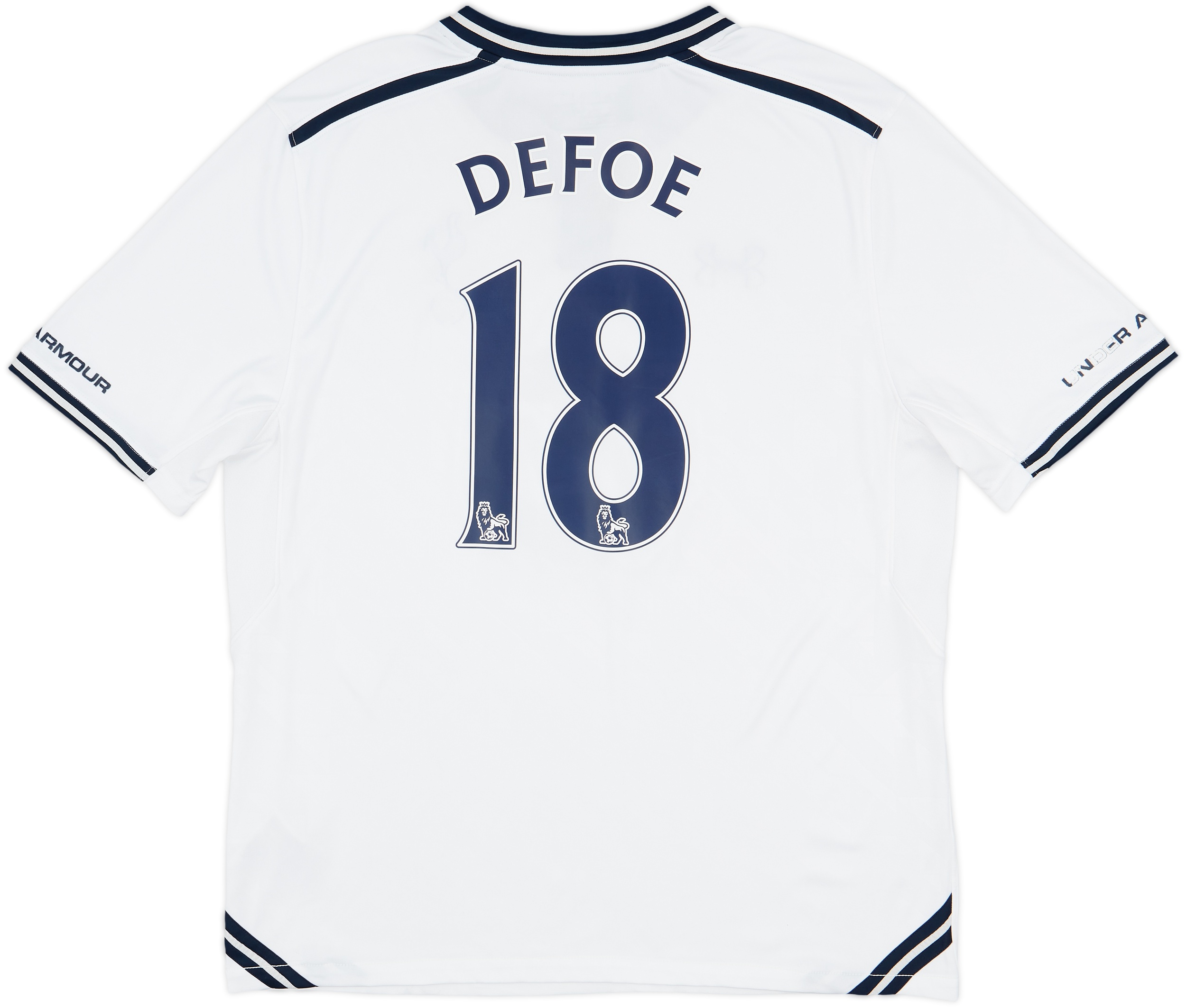 2013-14 Tottenham Home Shirt Defoe #18 - 5/10 - (XL)