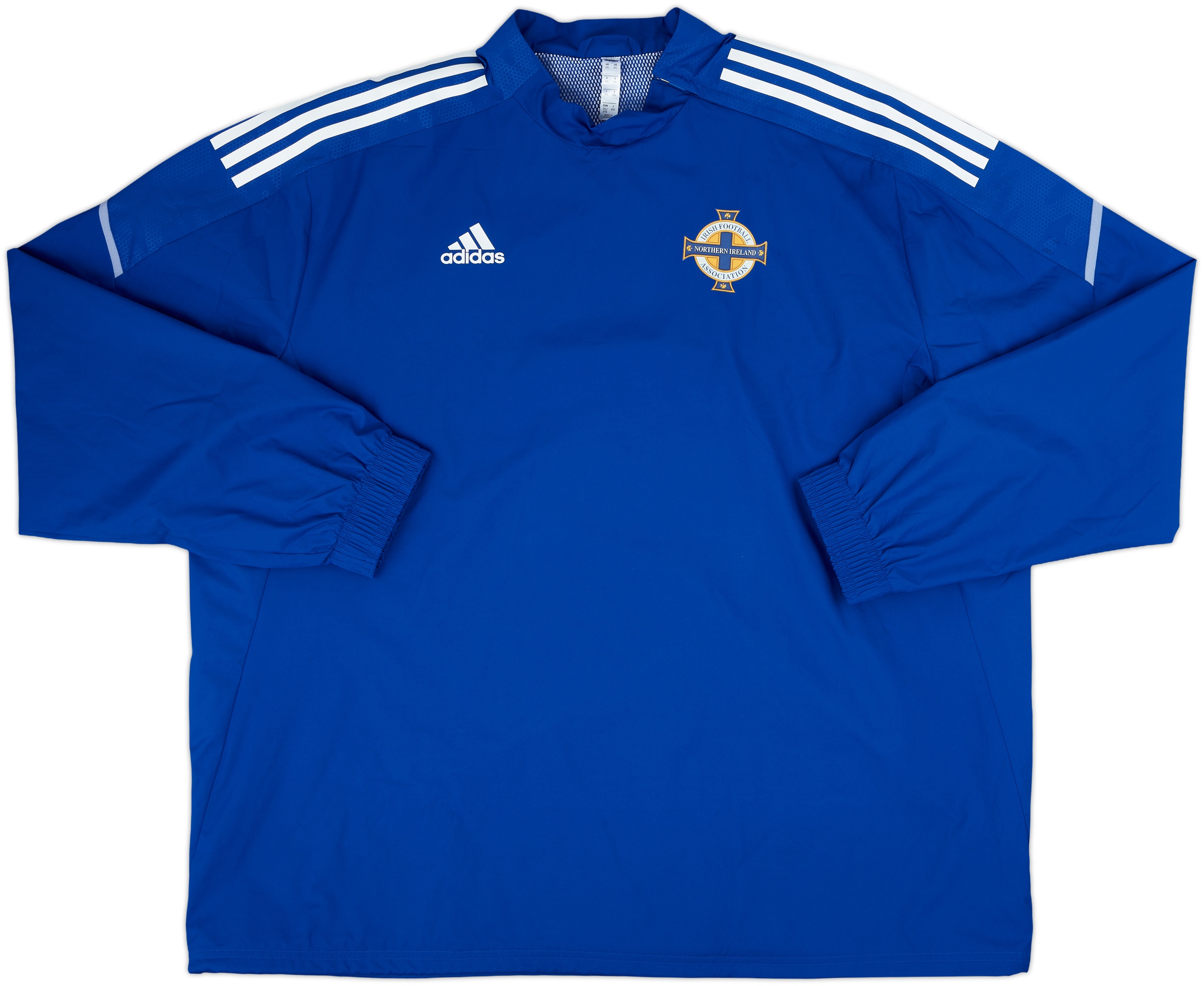 2021-22 Northern Ireland adidas 1/4 Zip Drill Top - 10/10 - (XXL)