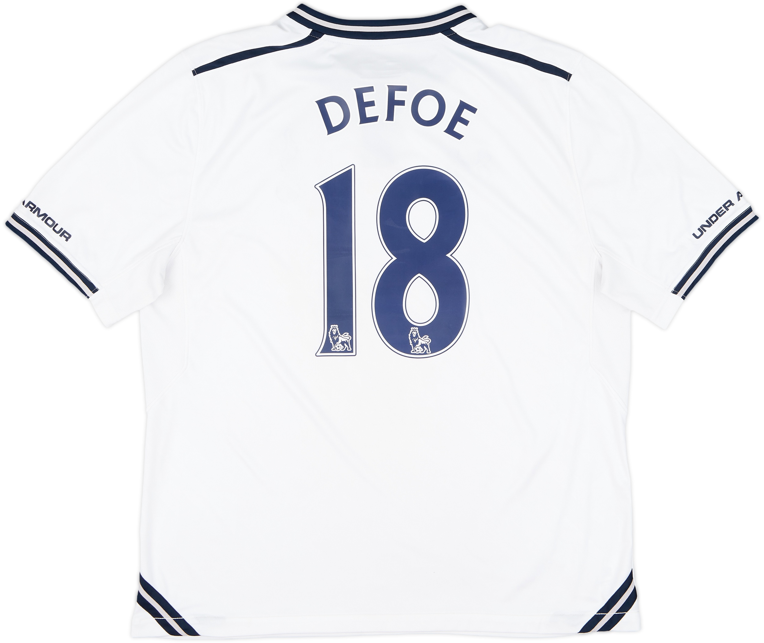 2013-14 Tottenham Home Shirt Defoe #18 - 7/10 - (XL)