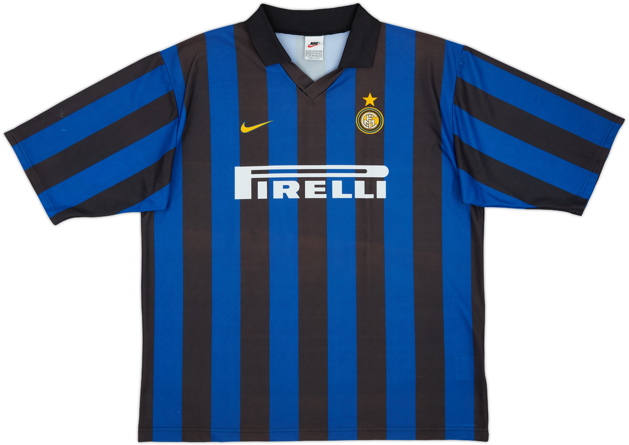 1998-99 Inter Milan Basic Home Shirt - 4/10 - (XL)