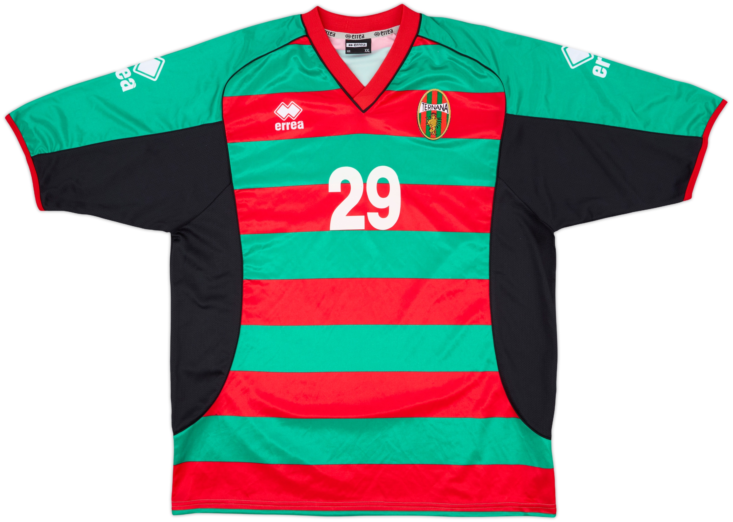 2000-01 Ternana Player Issue Errea Training Shirt #29 - 9/10 - (XXL)