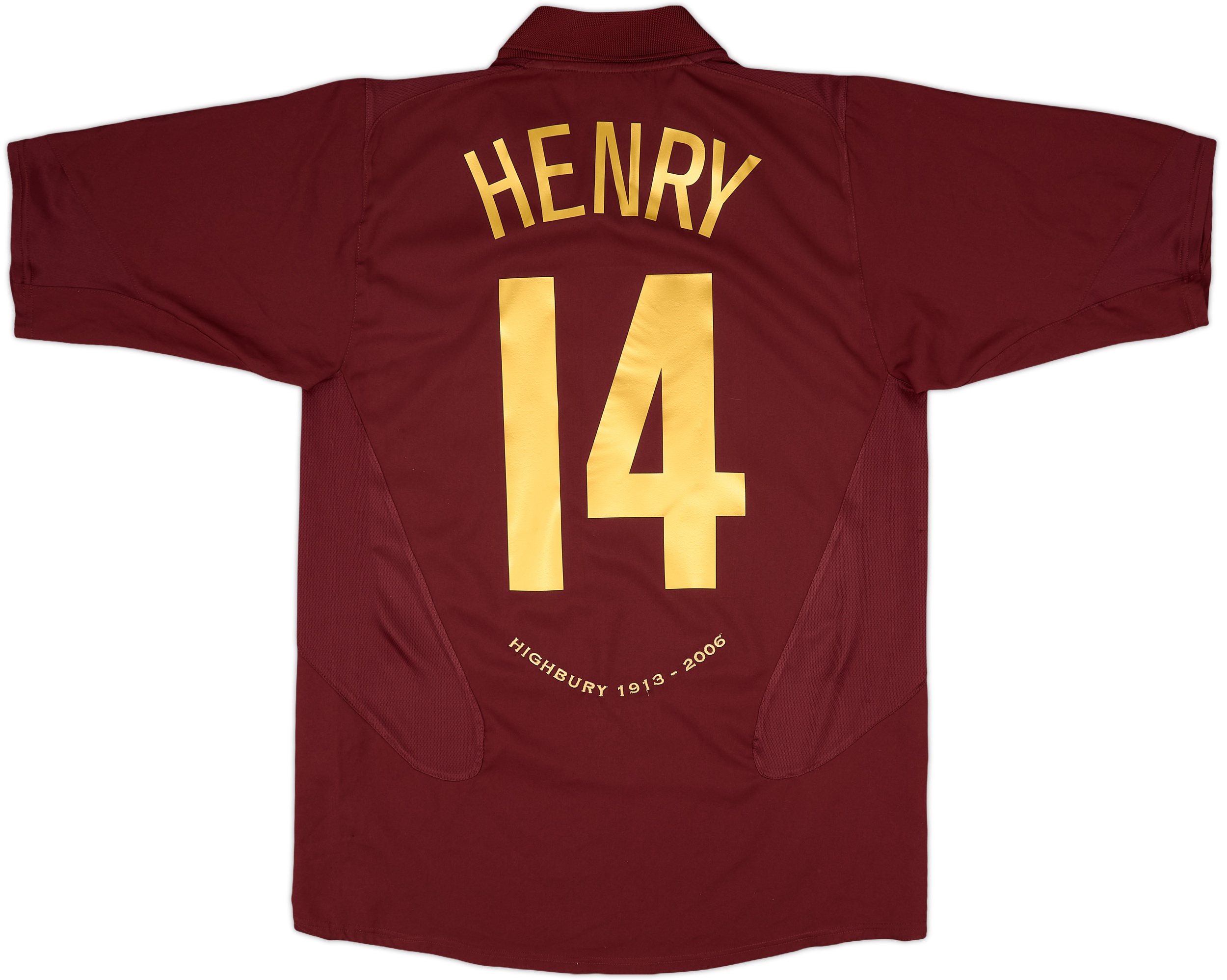 2005-06 Arsenal Home Shirt Henry #14 - 8/10 - (M)