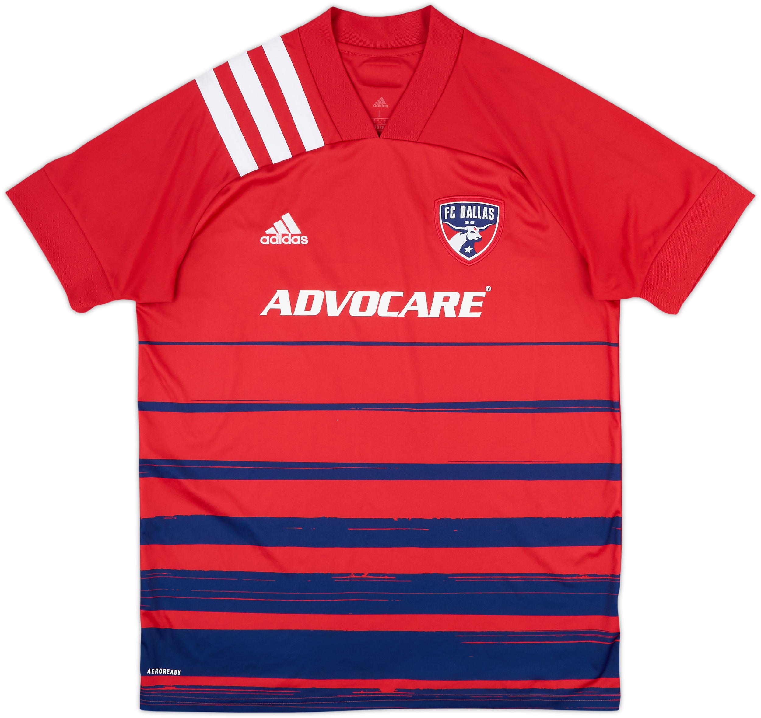 2020 FC Dallas Home Shirt - 9/10 - (L)