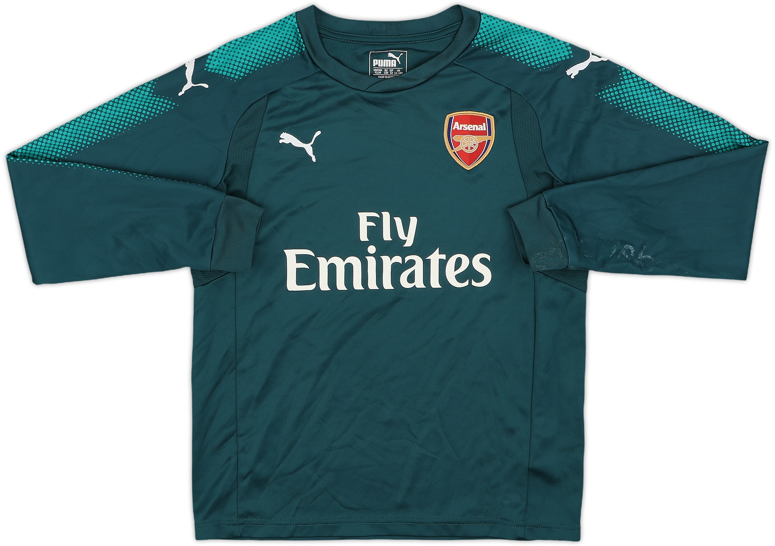 2017-18 Arsenal GK Shirt - 9/10 - (M.Boys)