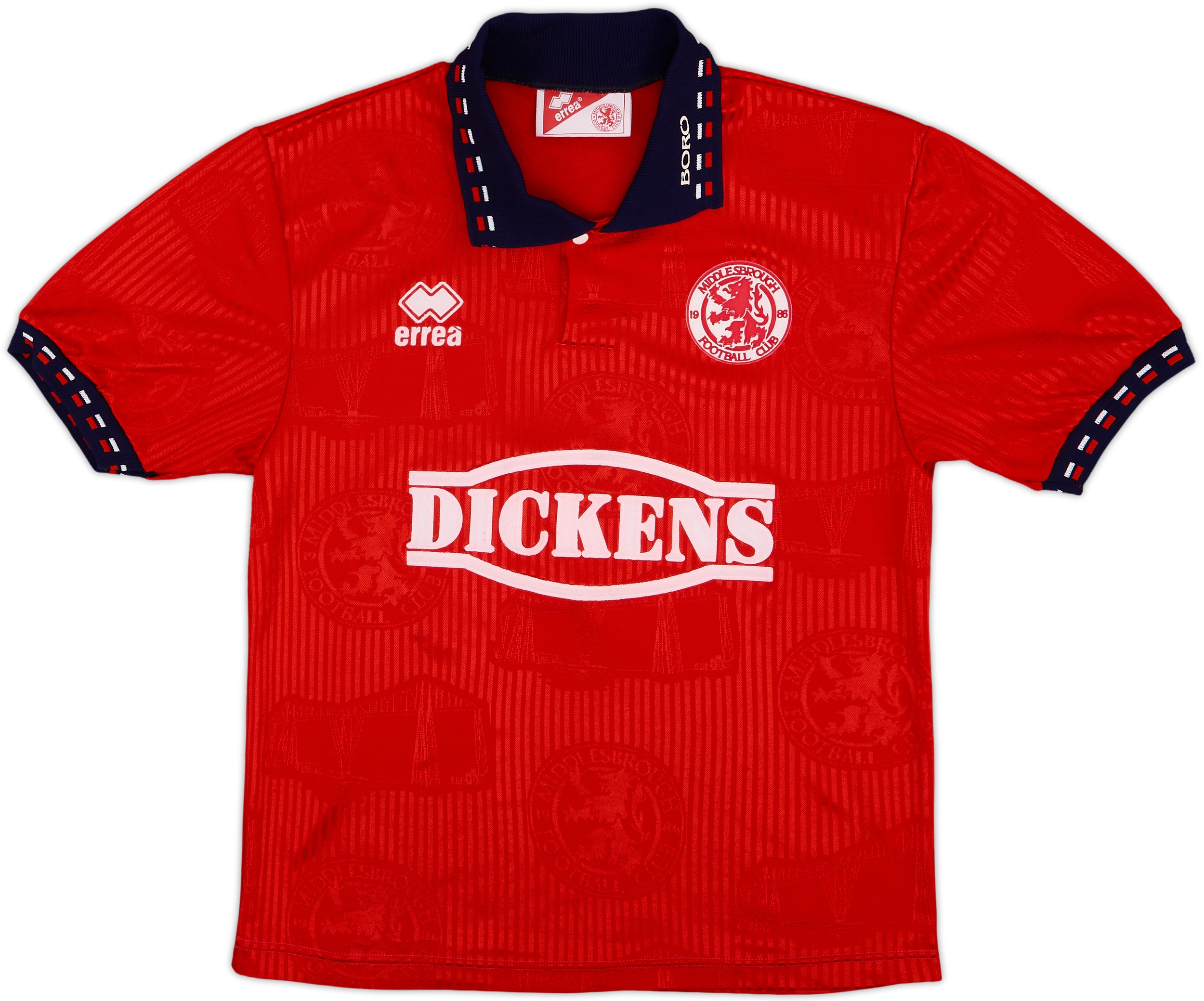 1994-95 Middlesbrough Home Shirt - 8/10 - (XL.Boys)