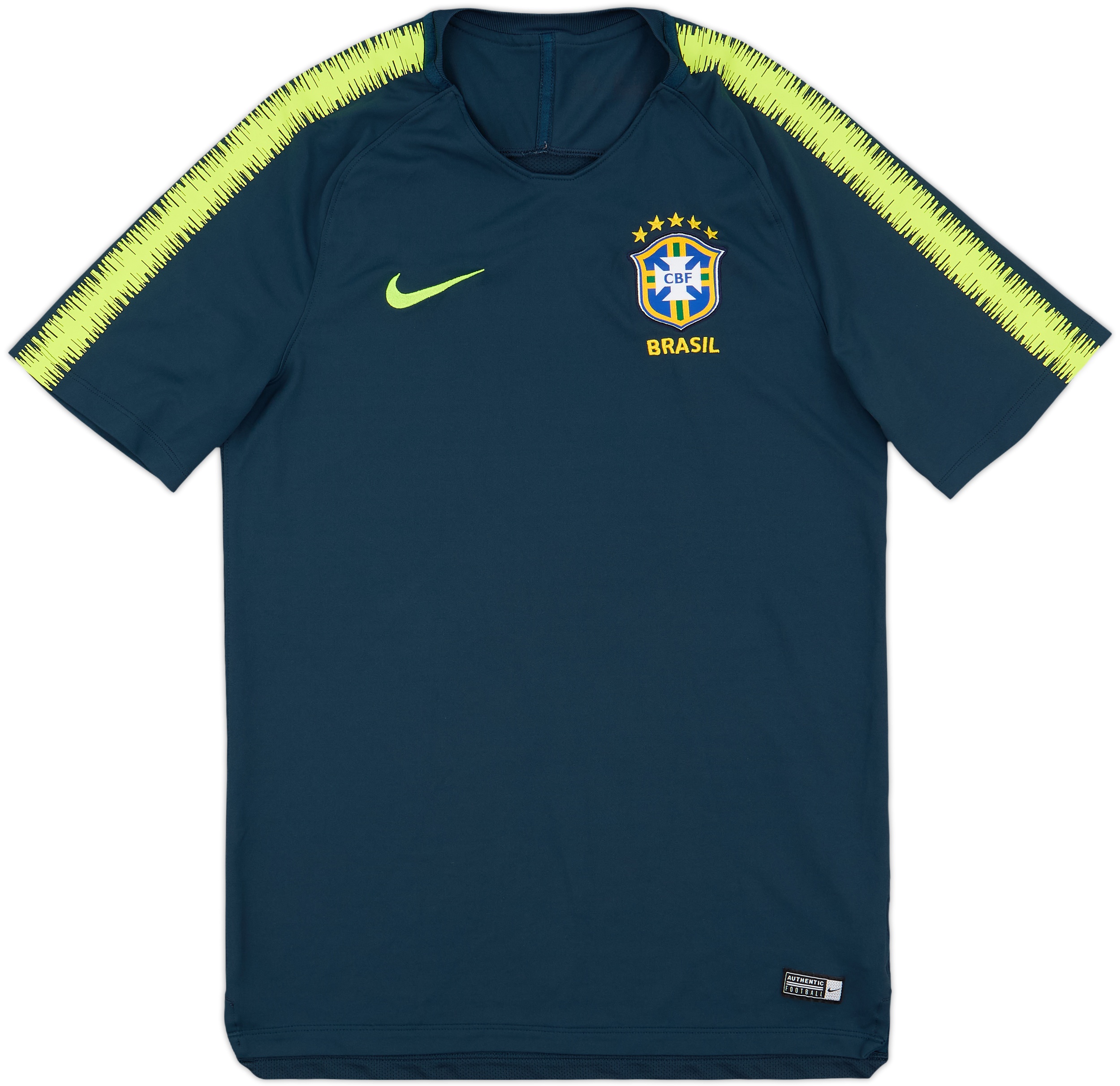 2018-19 Brazil Nike Training Shirt - 9/10 - (M)