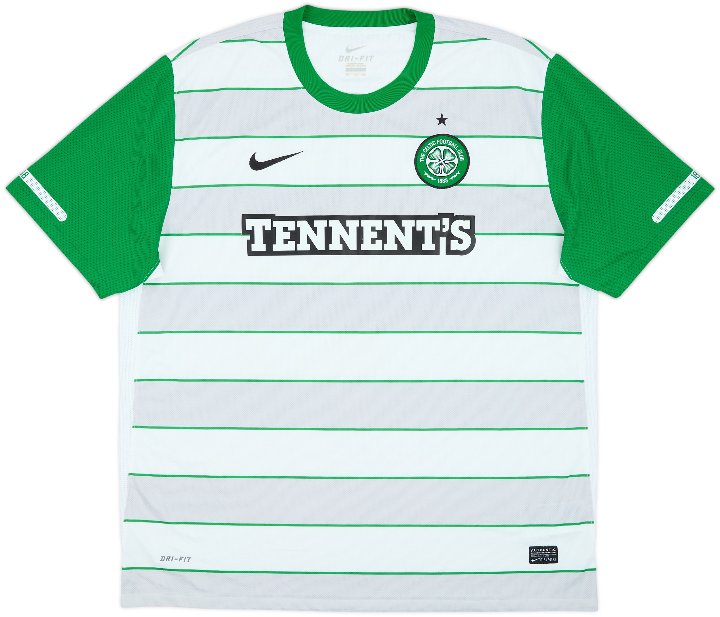 2011-12 Celtic Away Shirt - 9/10 - (XXL)