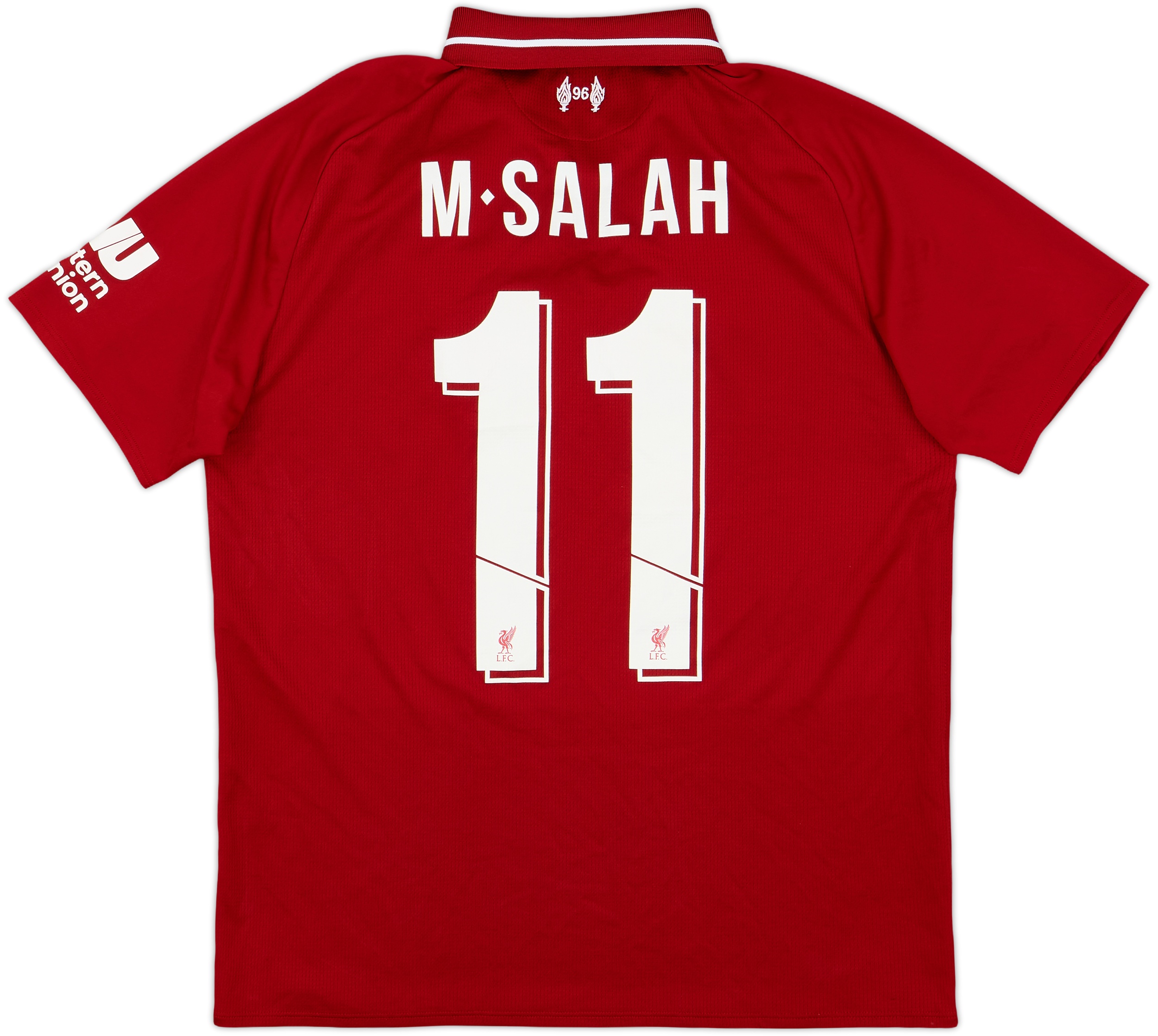 2018-19 Liverpool Home Shirt M.Salah #11 - 8/10 - (S)