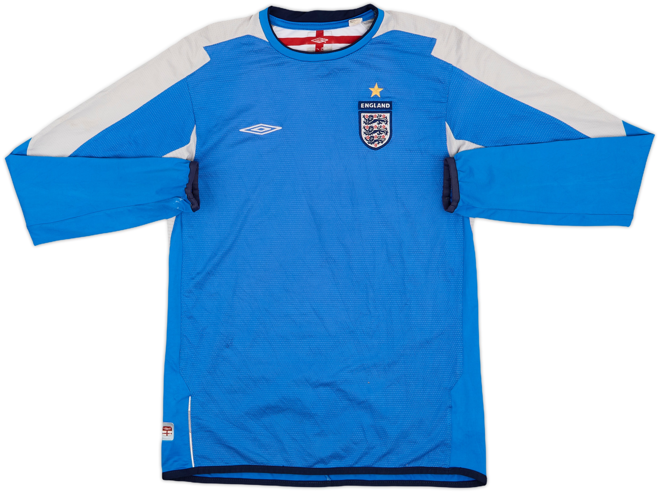2004-06 England GK Shirt - 6/10 - (XL.Boys)